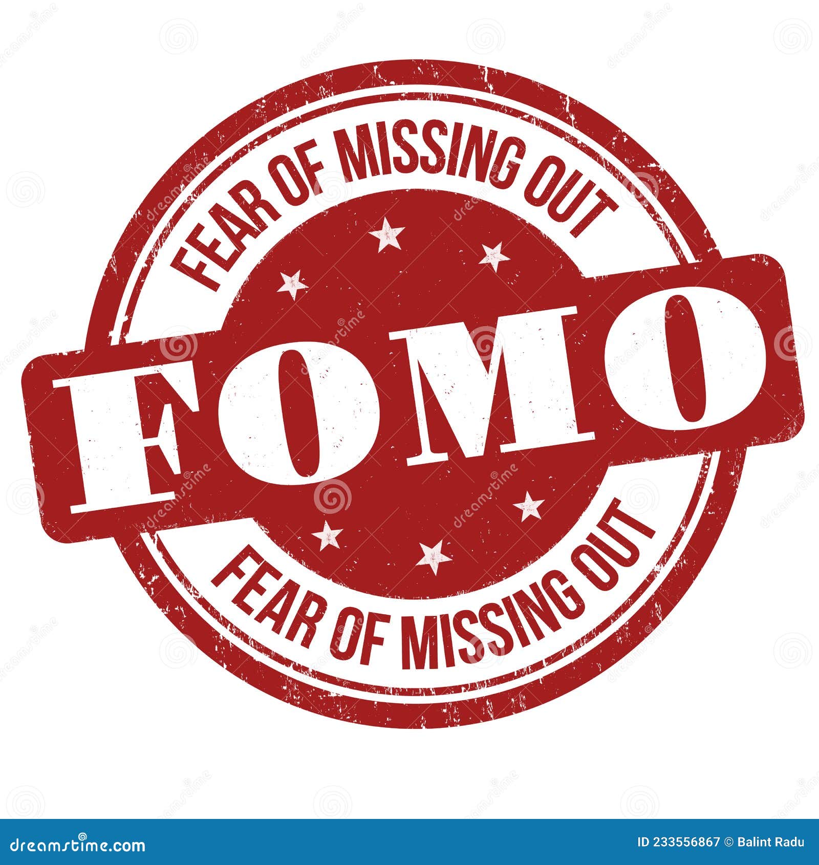 FOMO Fear Of Missing Out. Concept With Keywords, Letters, And Icons ...