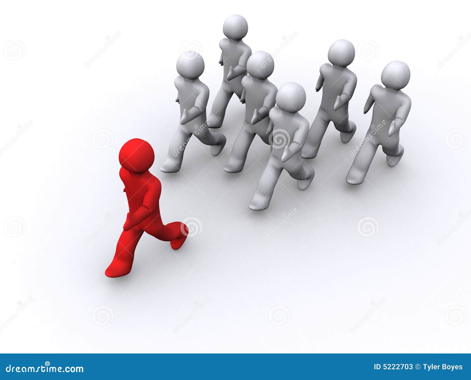 Fonctionnement du type 3D illustration stock. Illustration du compagnie ...