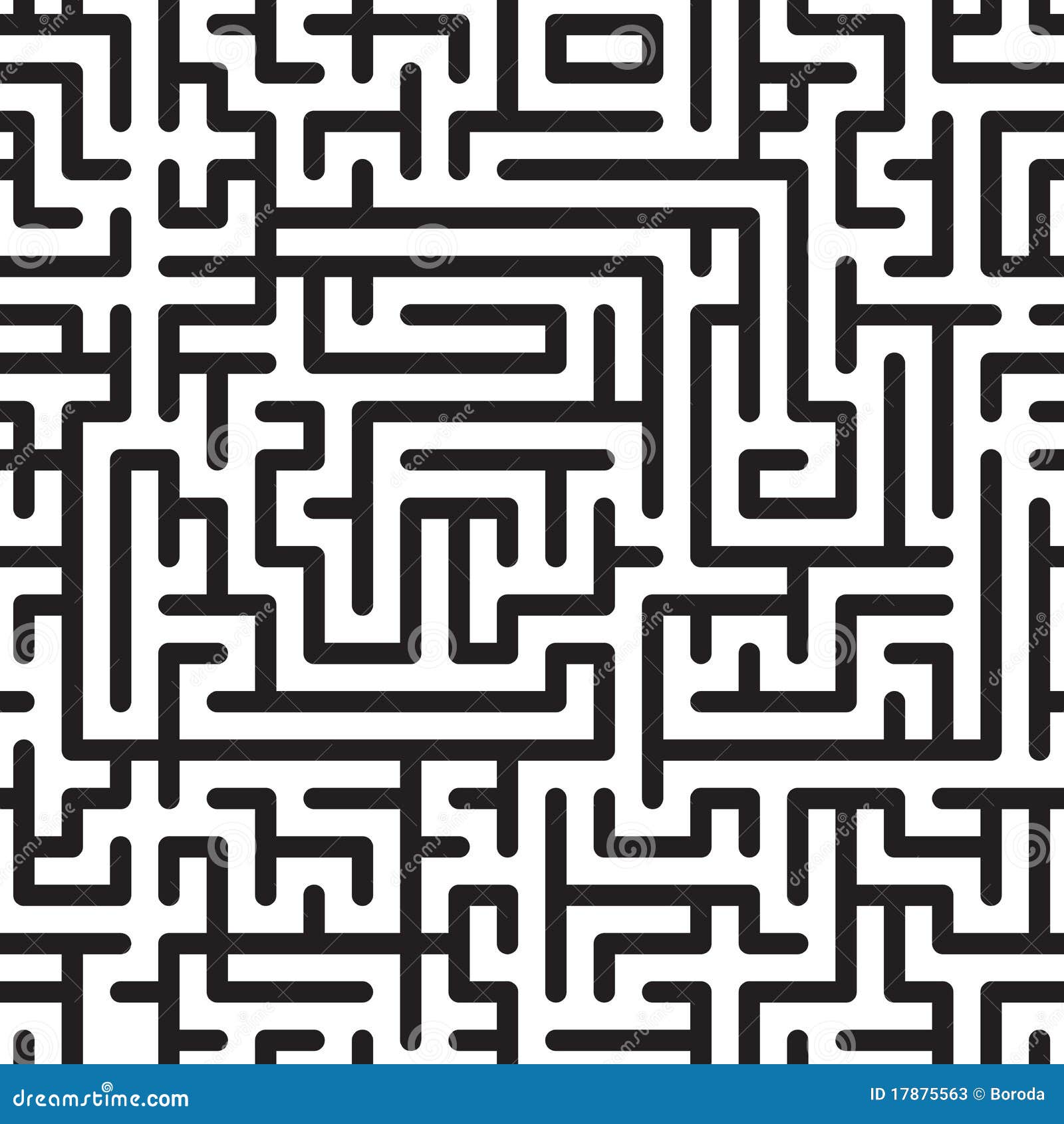 Fond Abstrait Avec Le Labyrinthe Complexe Photos stock - Image: 17875563