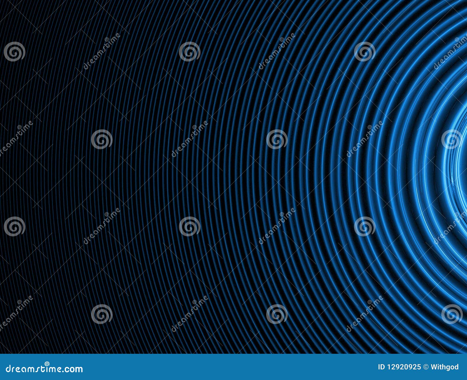 Fond Abstrait. Courbes Concentriques Illustration Stock - Illustration ...