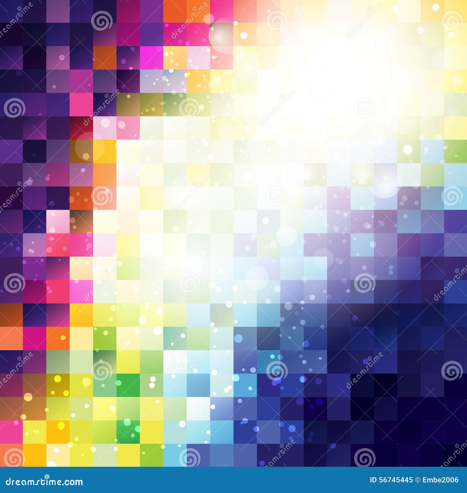 Fond abstrait de Pixel illustration de vecteur. Illustration du ...