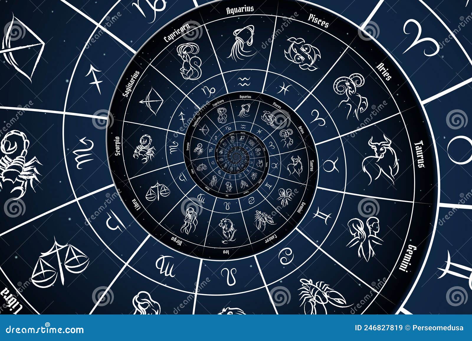 Fond Astrologique Avec Signes Zodiaques Et Symbole Illustration Stock ... Fond Astrologique Avec Signes Zodiaques Et Symbole Illustration Stock ...