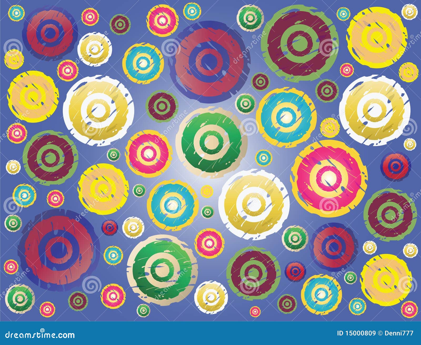 Fond avec des ronds illustration stock. Illustration du éléments - 15000809