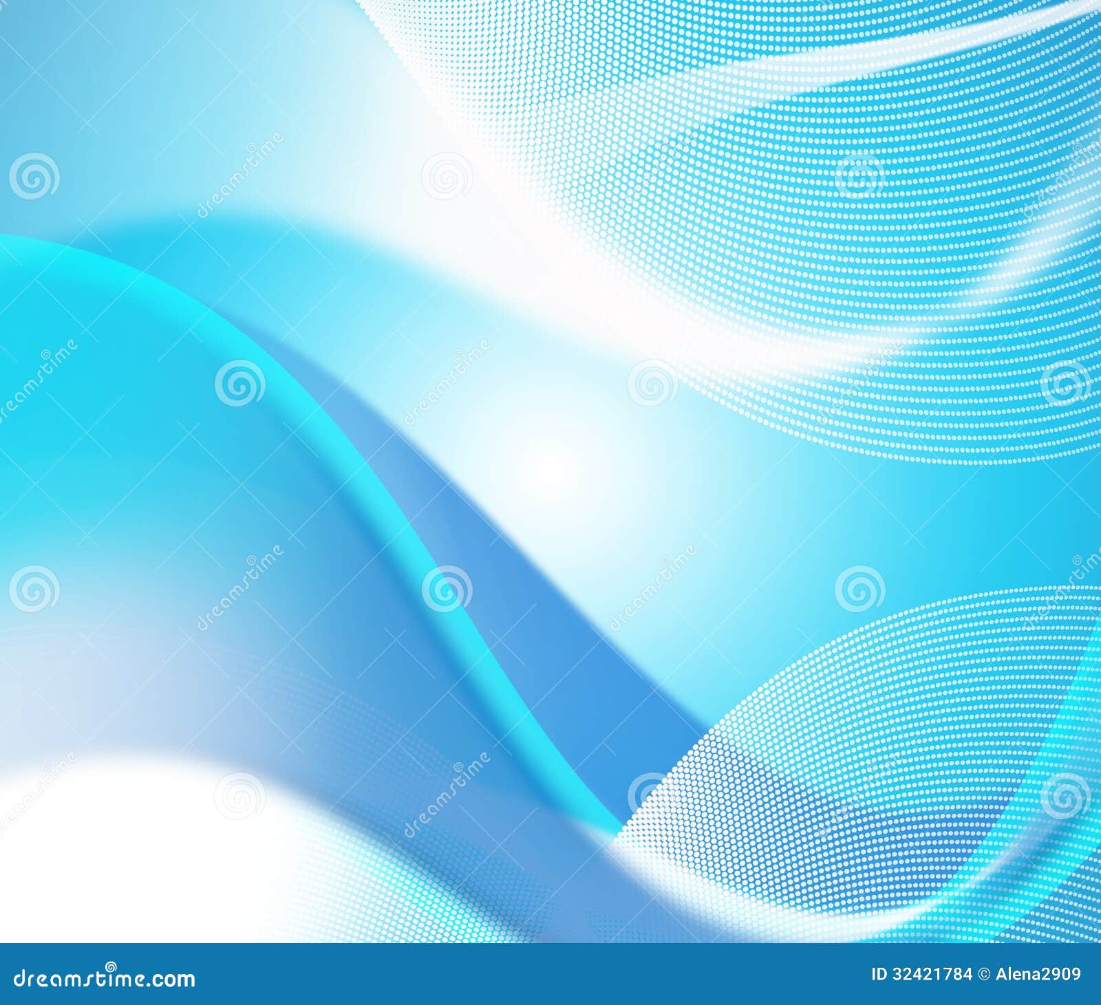 Fond bleu de vague illustration stock. Illustration of abstrait - 32421784