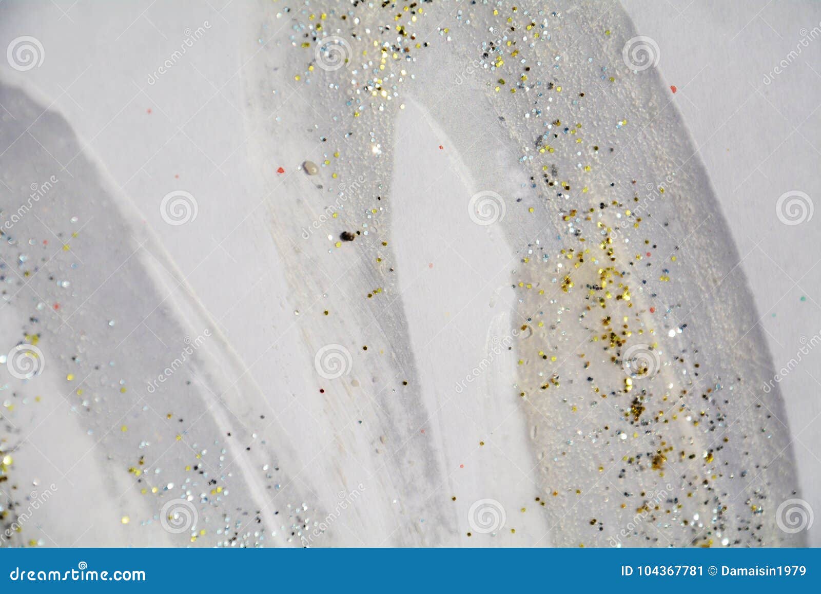 Fond D'or Cireux De Scintillement De Taches, Fond Cireux D'hiver Image ...