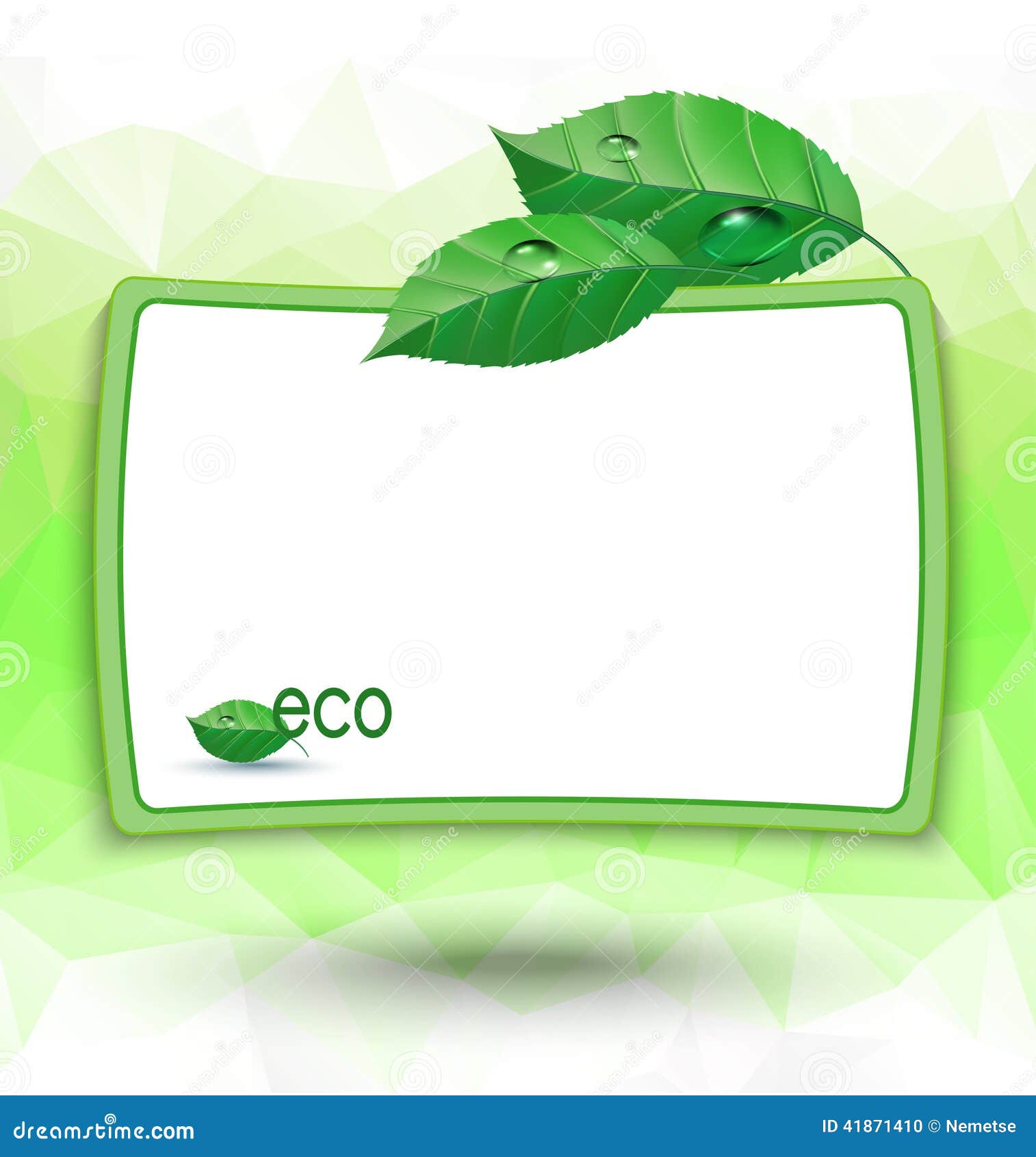 Fond d'Eco illustration de vecteur. Illustration du fond - 41871410