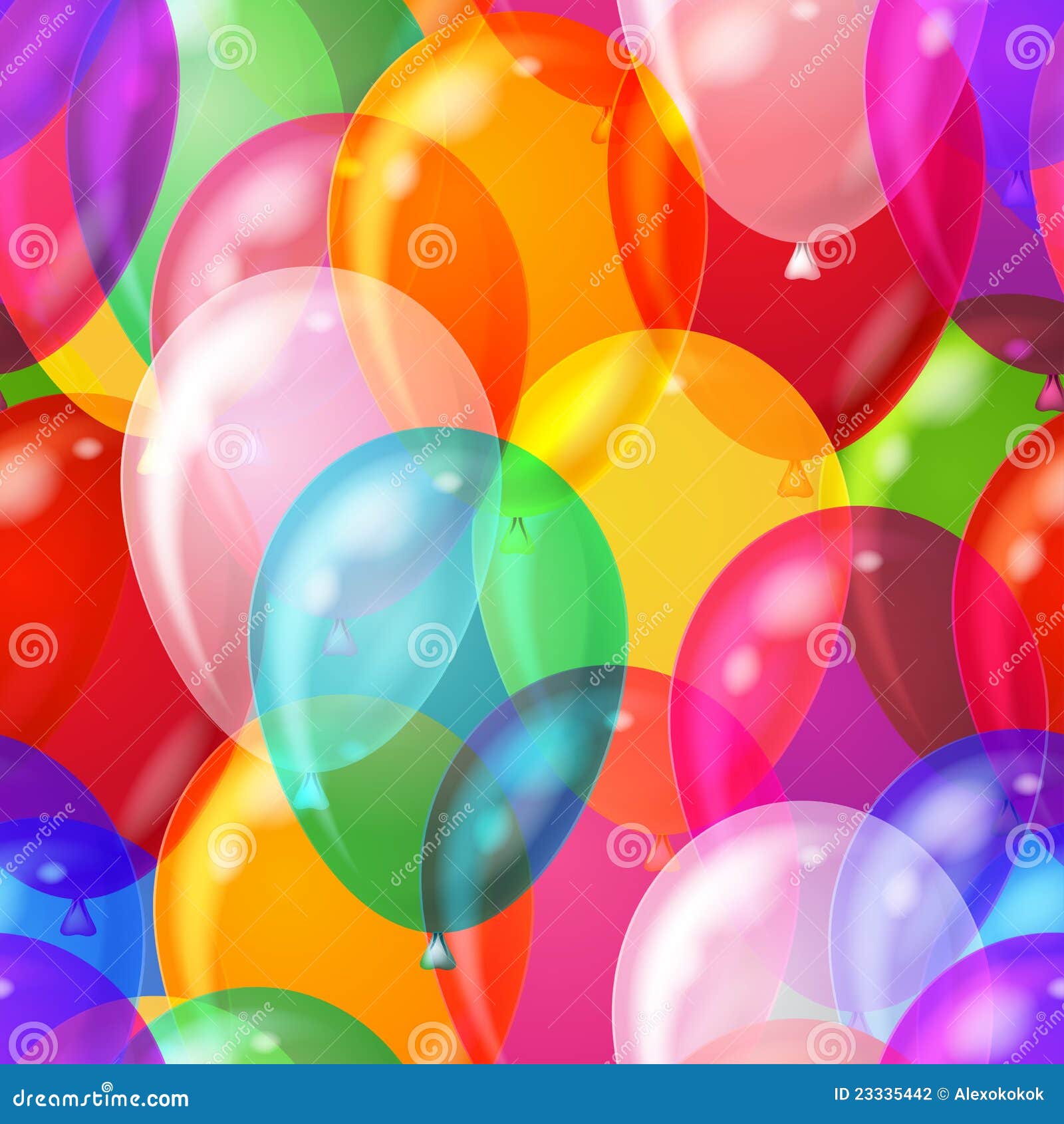 Fond de ballon sans joint illustration de vecteur. Illustration du ...