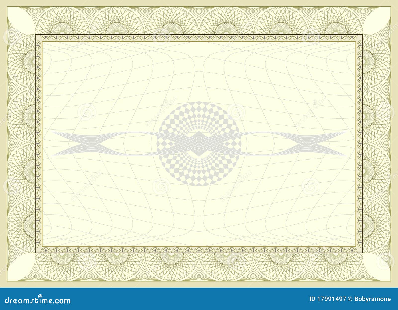 Fond de certificat illustration de vecteur. Illustration du papier ...