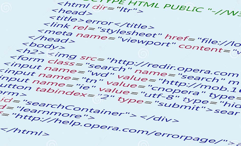 Fond De Code De HTML De Web Illustration de Vecteur - Illustration du ...