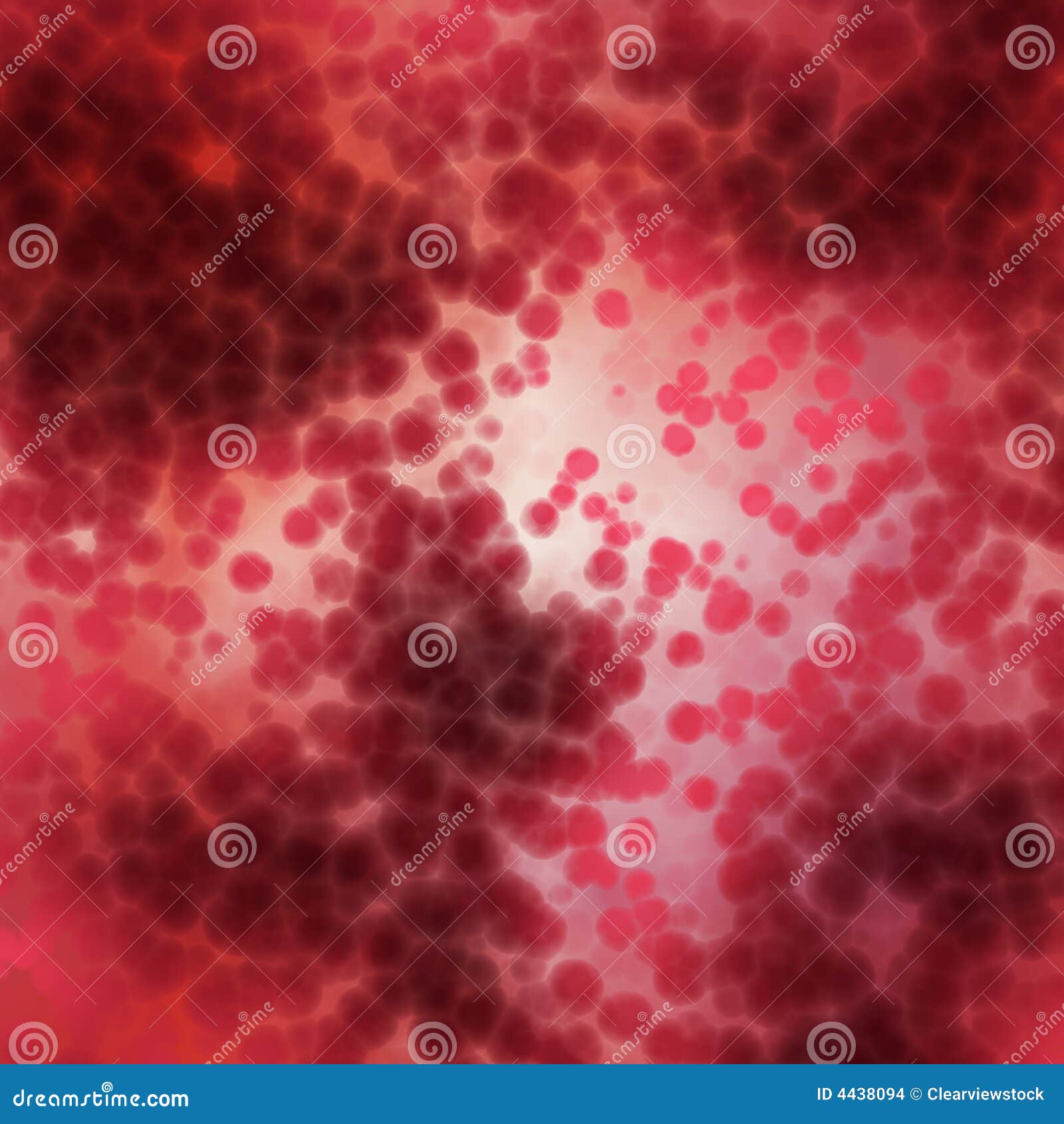 Fond de globules rouges illustration de vecteur. Illustration du durée ...