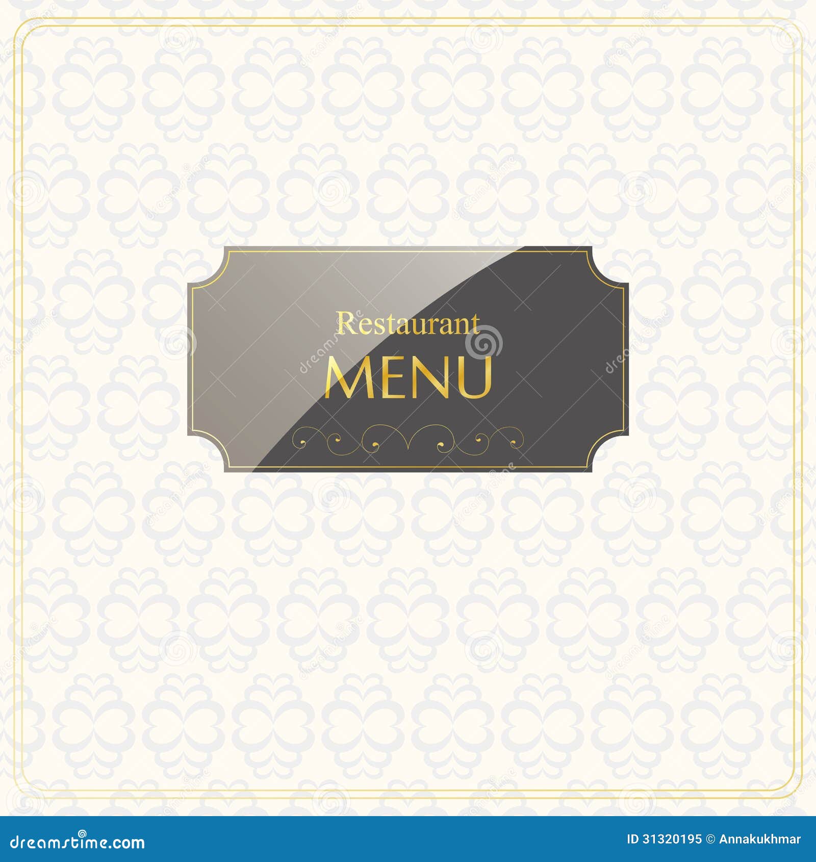 Fond de menu de restaurant illustration stock. Illustration of diner ...