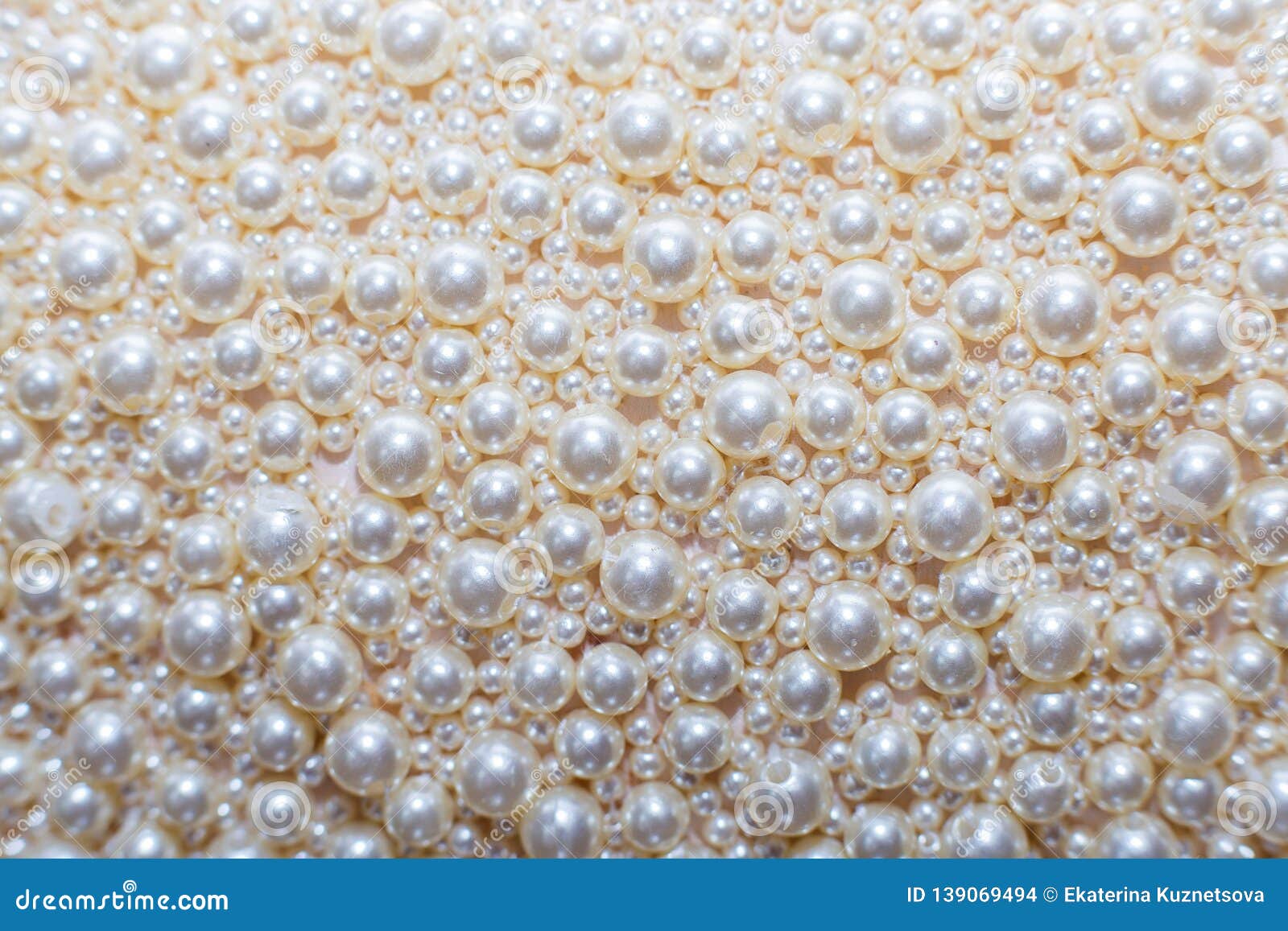Fond De Perle Texture Des Perles Des Perles Blanches Photo stock ...