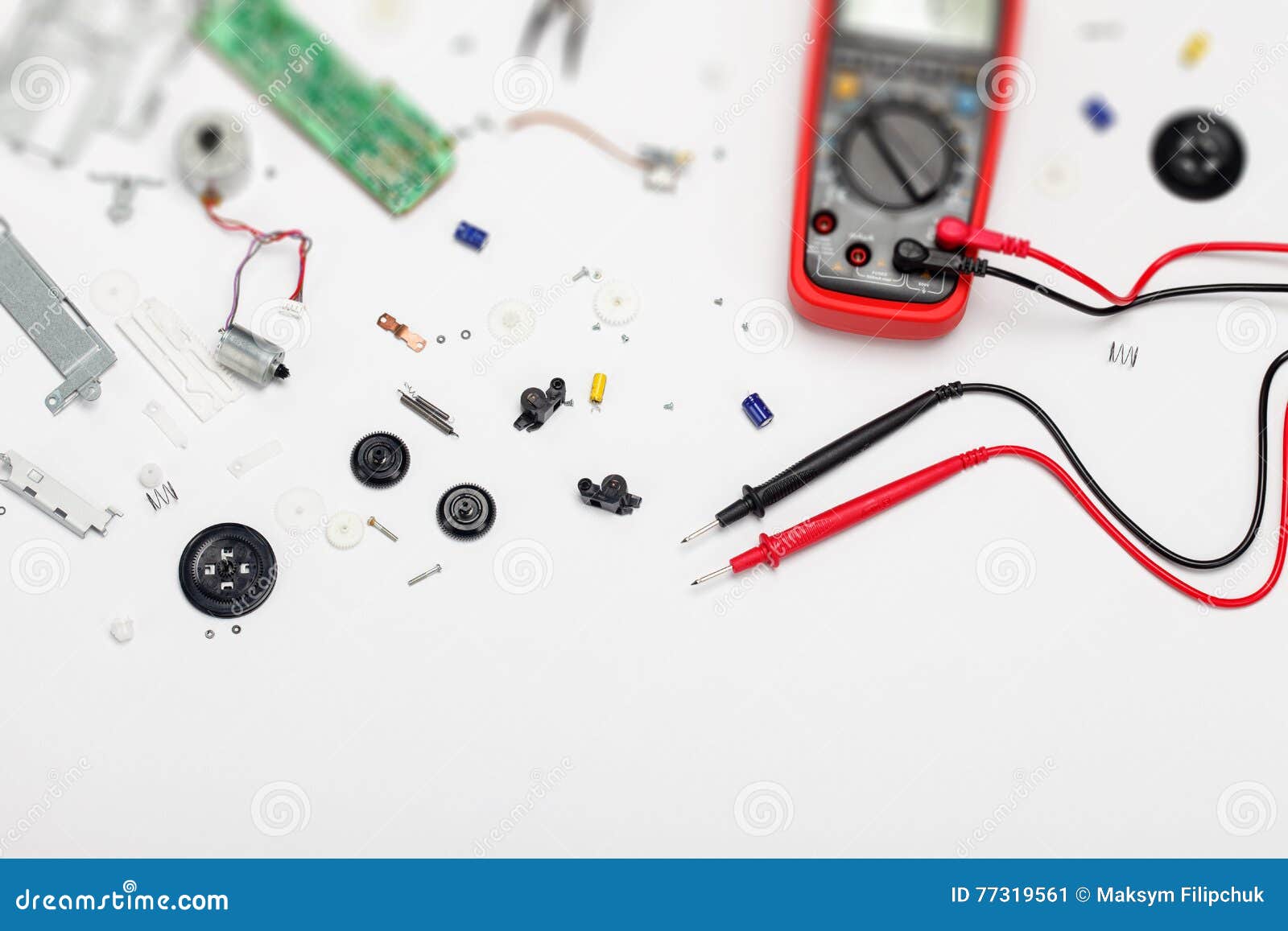 Fond De Réparation De L'électronique Image stock - Image du couche ...