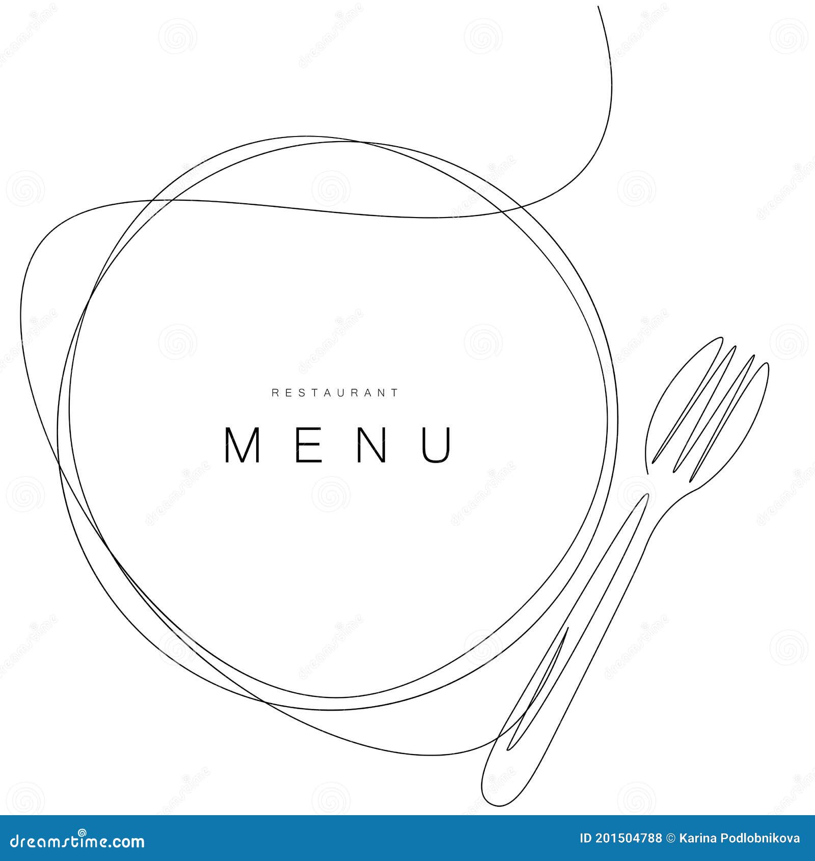 Fond De Restaurant De Menu. Vecteur Illustration de Vecteur ...