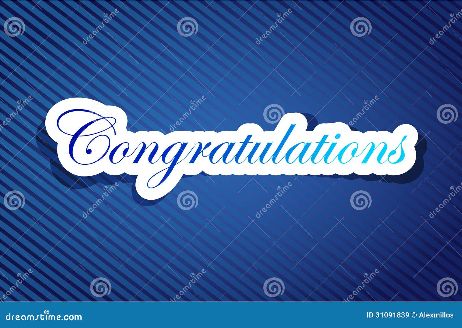 Fond De Signe De Félicitations Illustration Stock - Illustration du ...