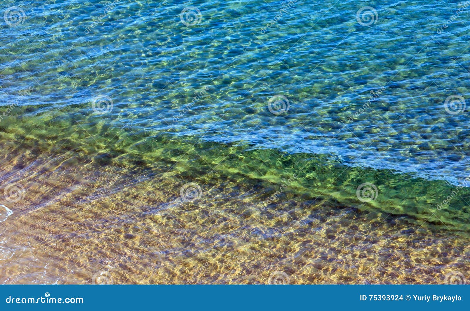 Fond De Surface D'eau De Mer Photo stock - Image du limpide, nature ...
