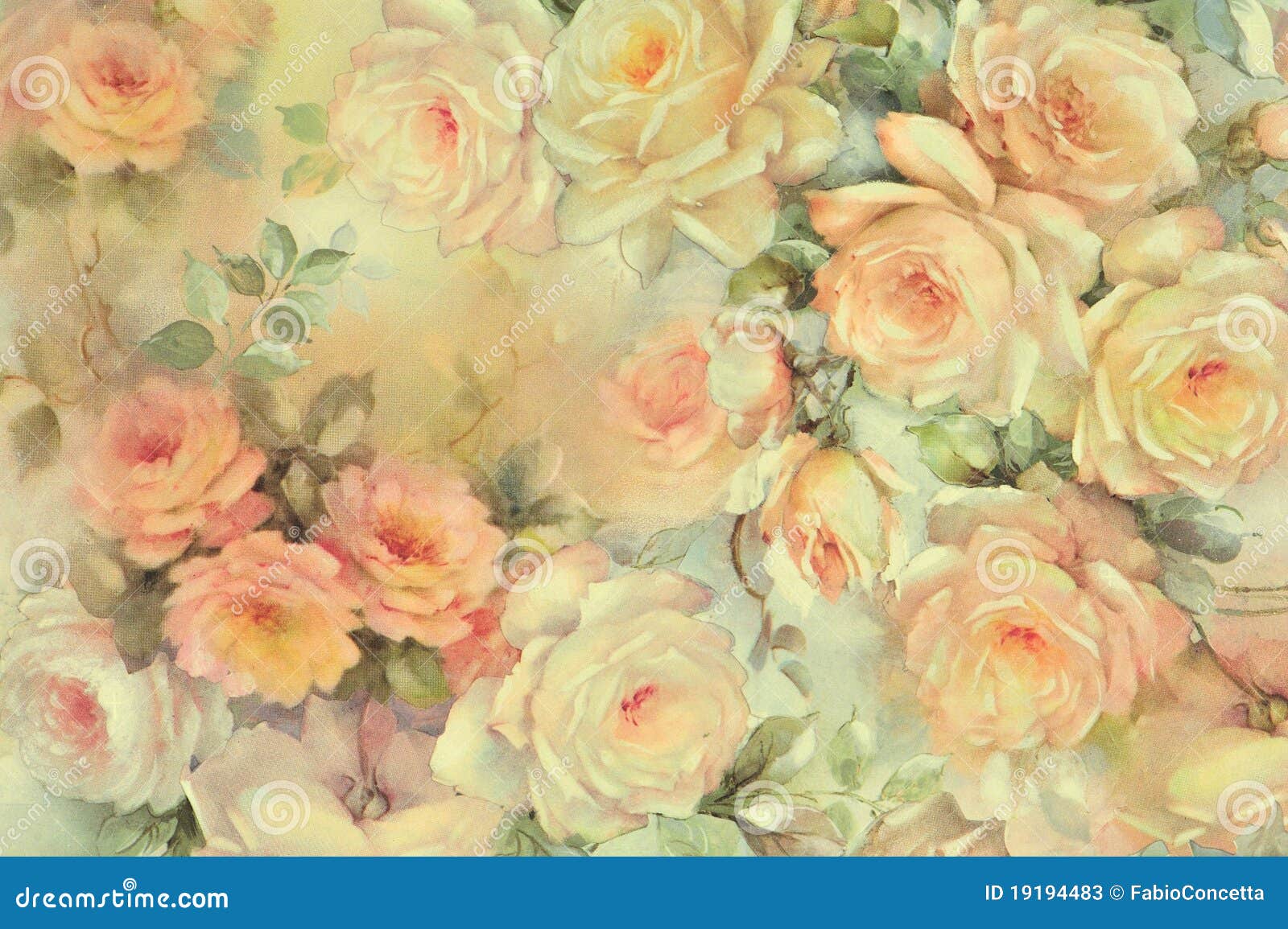 Fond des roses sensibles image stock. Image du conceptions - 19194483