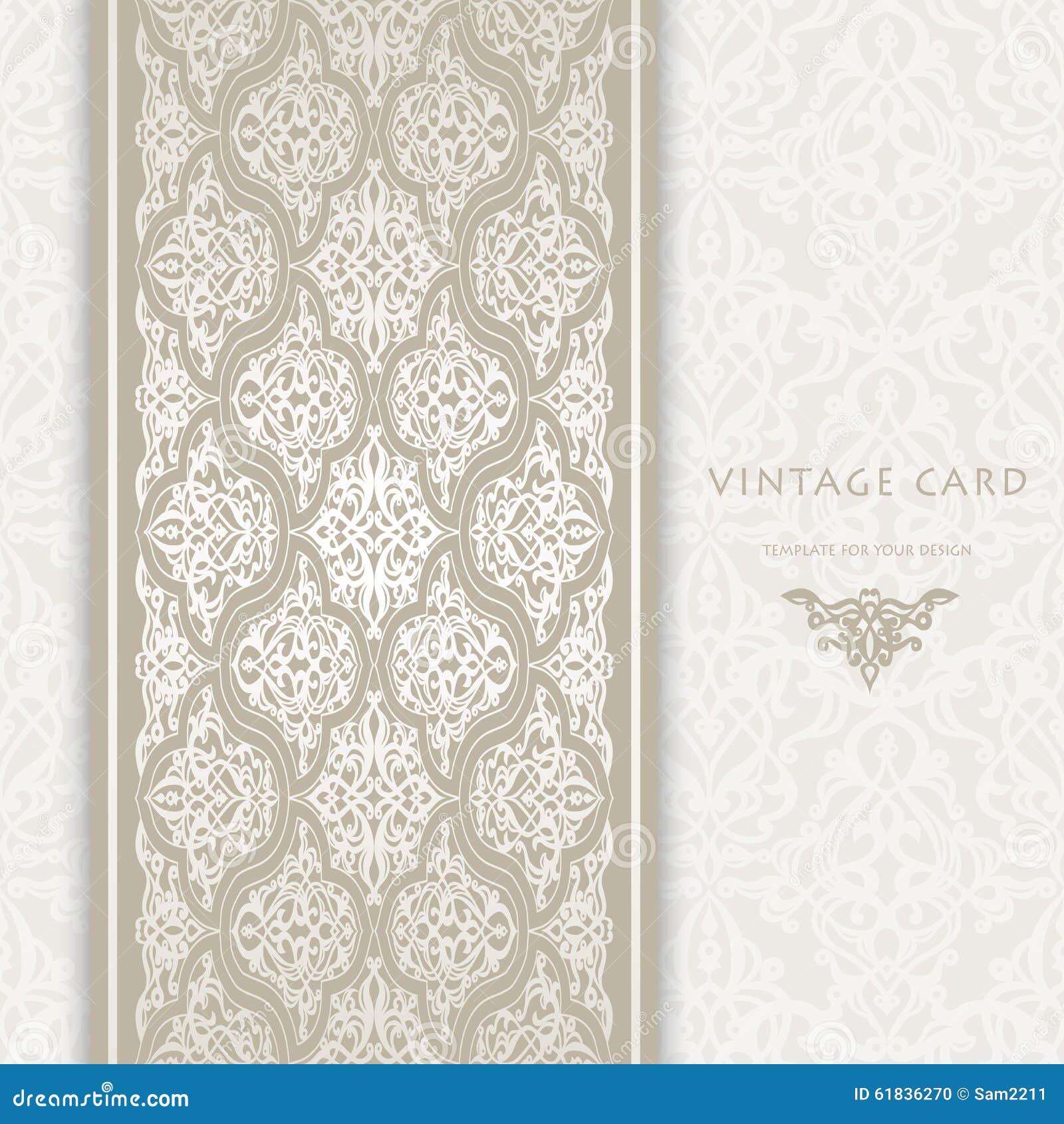 Fond En Filigrane Oriental D'ornement Illustration de Vecteur ...