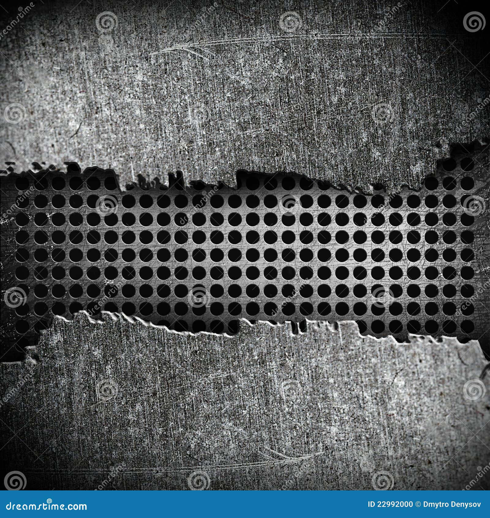 Fond en métal de fissure illustration stock. Illustration du gris ...