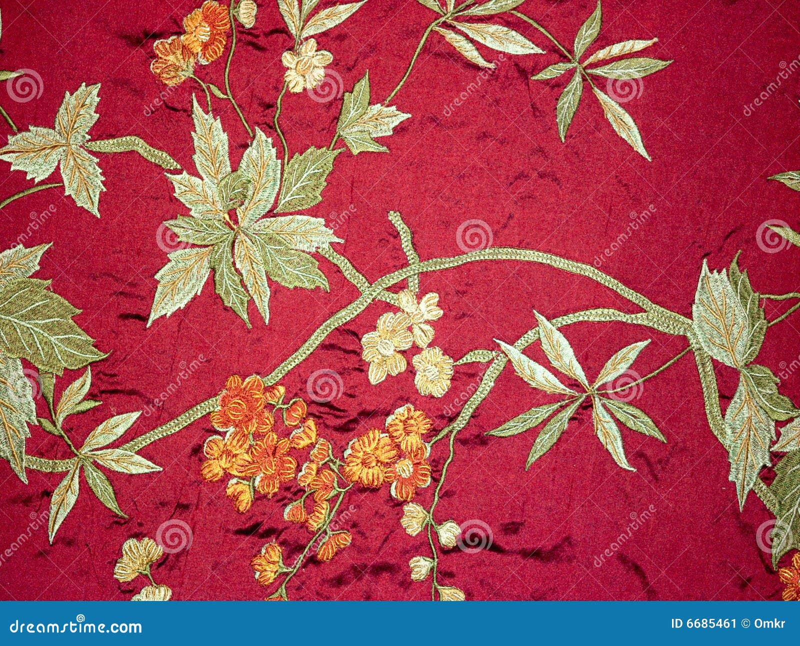 Fond floral rouge image stock. Image du lames, fibre, couleur - 6685461