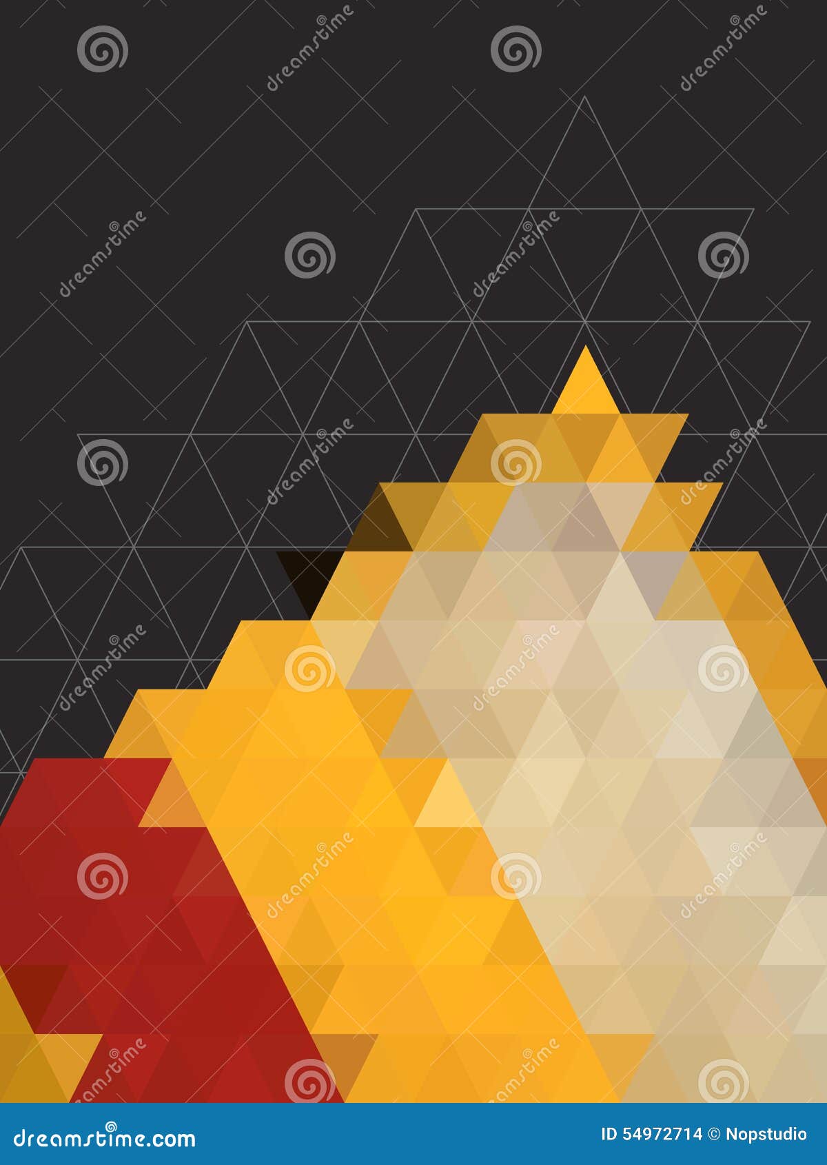 Fond graphique de triangle illustration de vecteur. Illustration du ...
