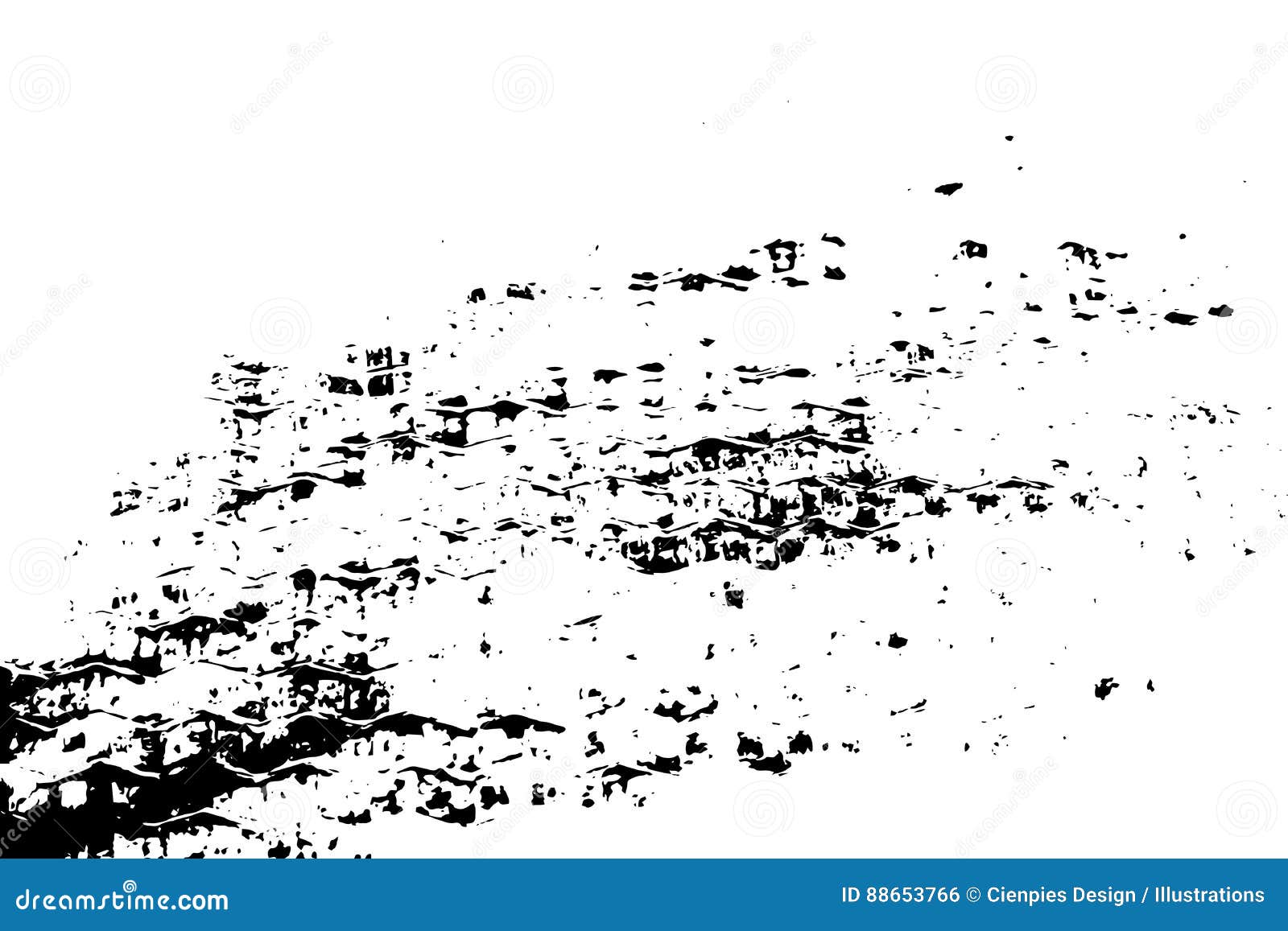 Fond Grunge D'isolement De Texture De Roue De Pneu Illustration de ...