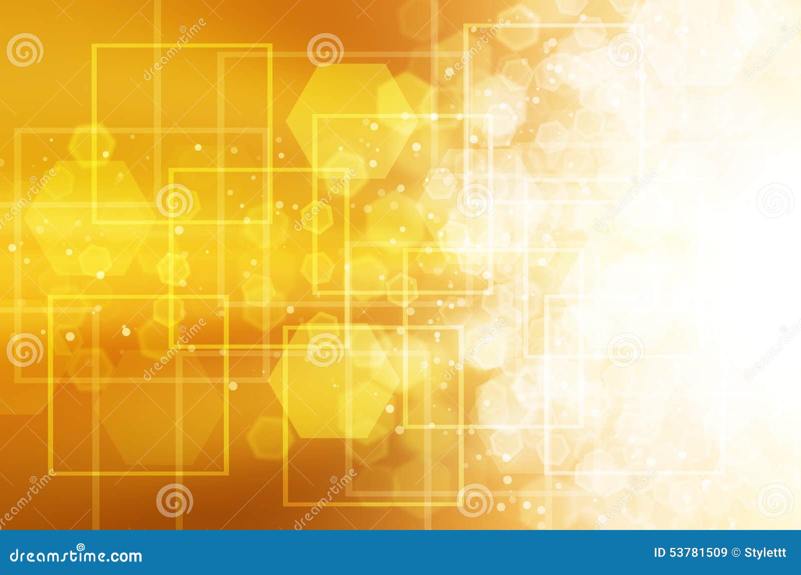 Fond Jaune Abstrait De Technologie Illustration Stock - Illustration du ...