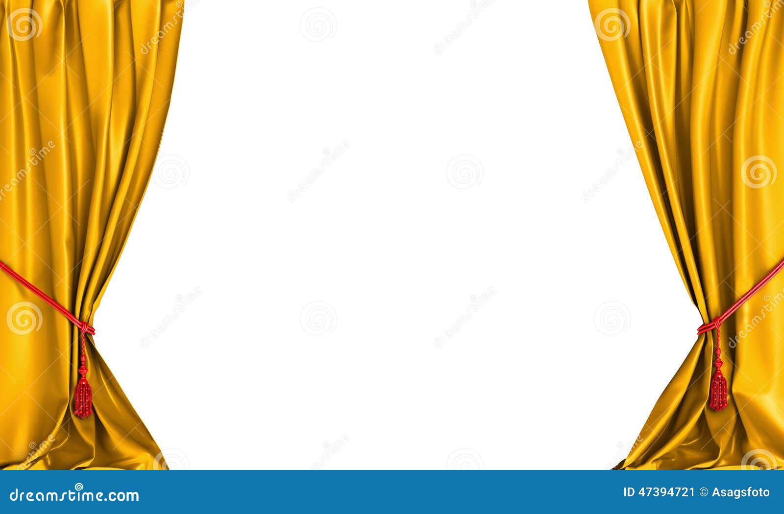 Fond jaune de rideaux illustration stock. Illustration du idées - 47394721