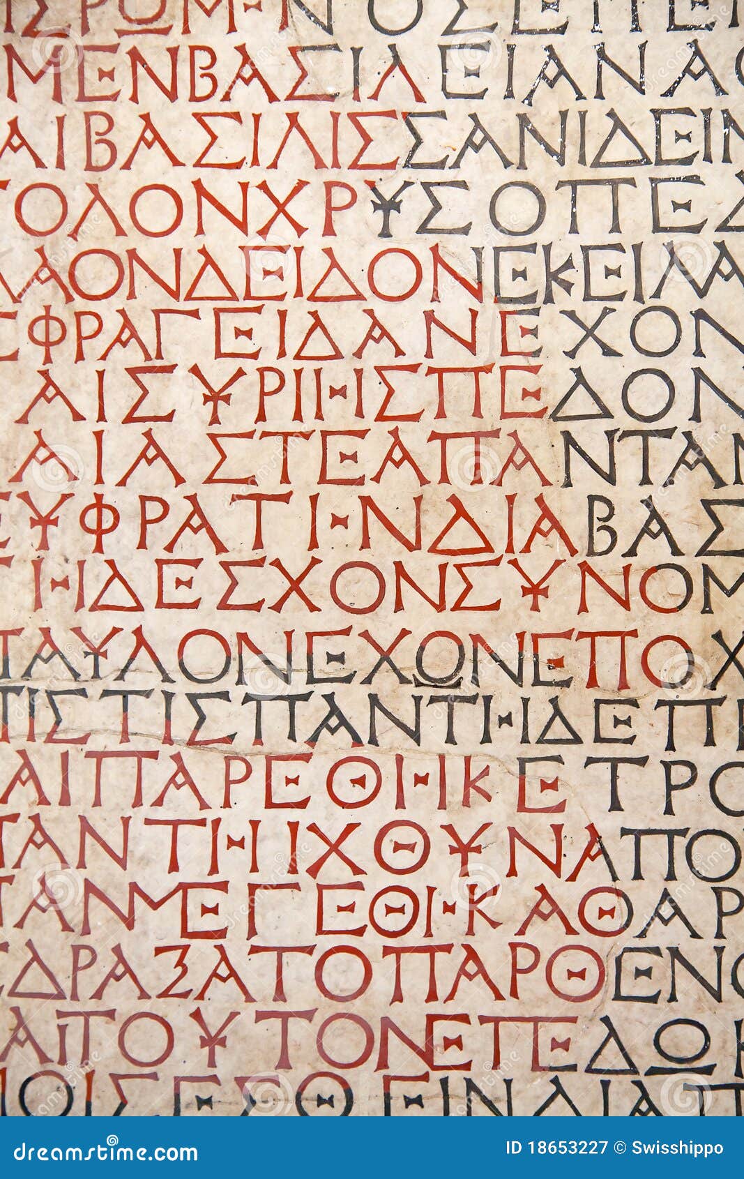 Fond latin d'écriture image stock. Image du lettres, past - 18653227