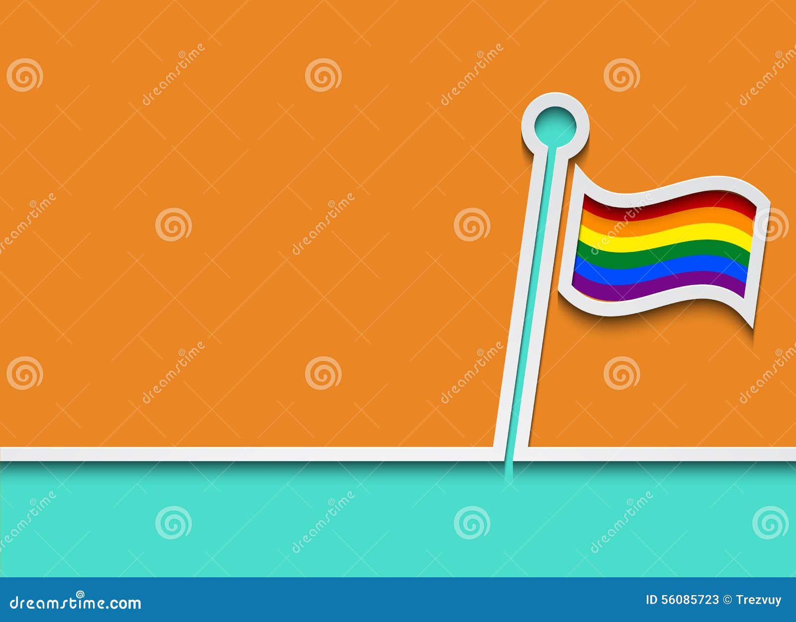Fond Moderne De Drapeau De Lgbt De Vecteur Illustration de Vecteur ...