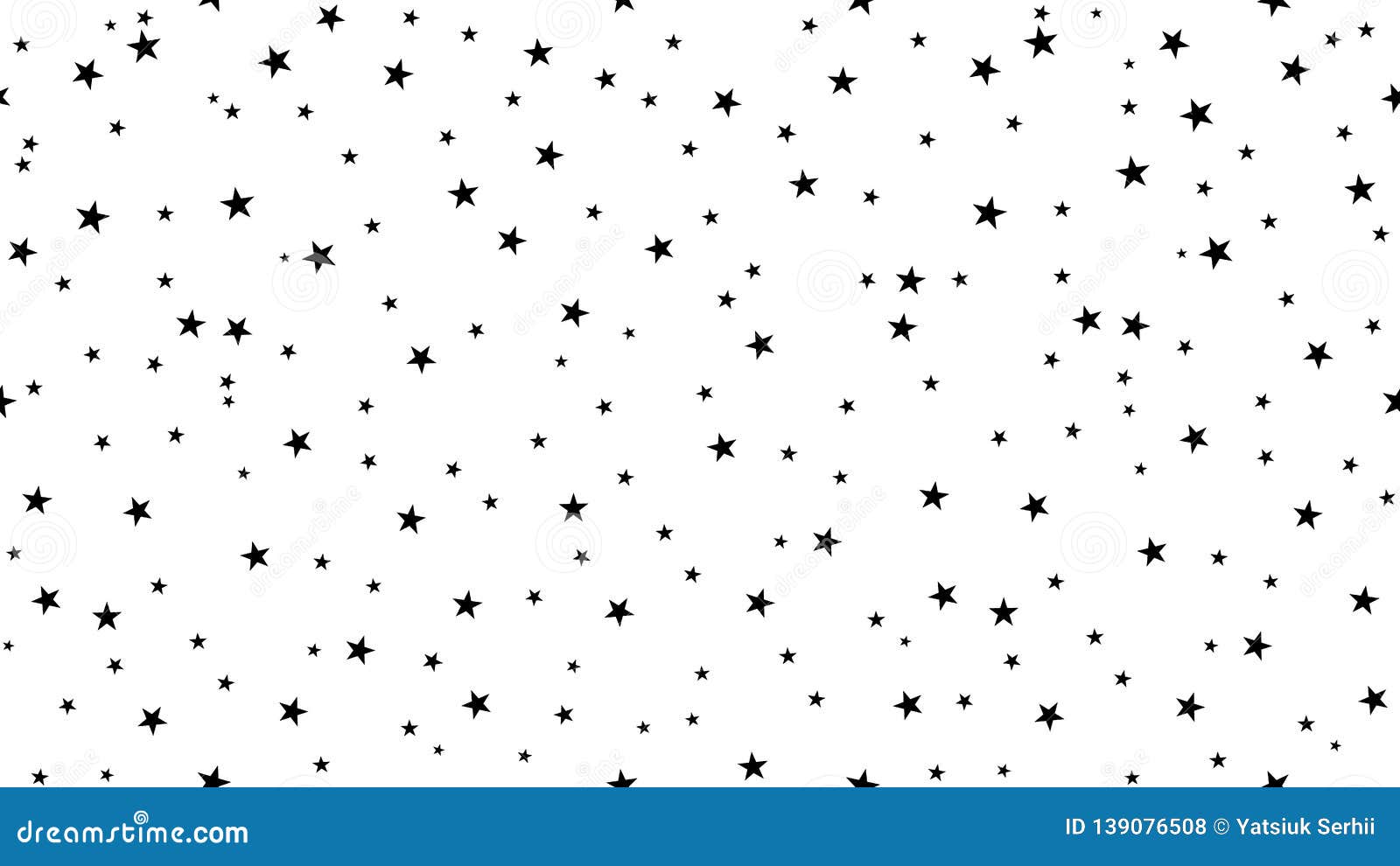 Fond Noir Et Blanc Avec Des étoiles Illustration De Vecteur Illustration Du Célébrez Ornement