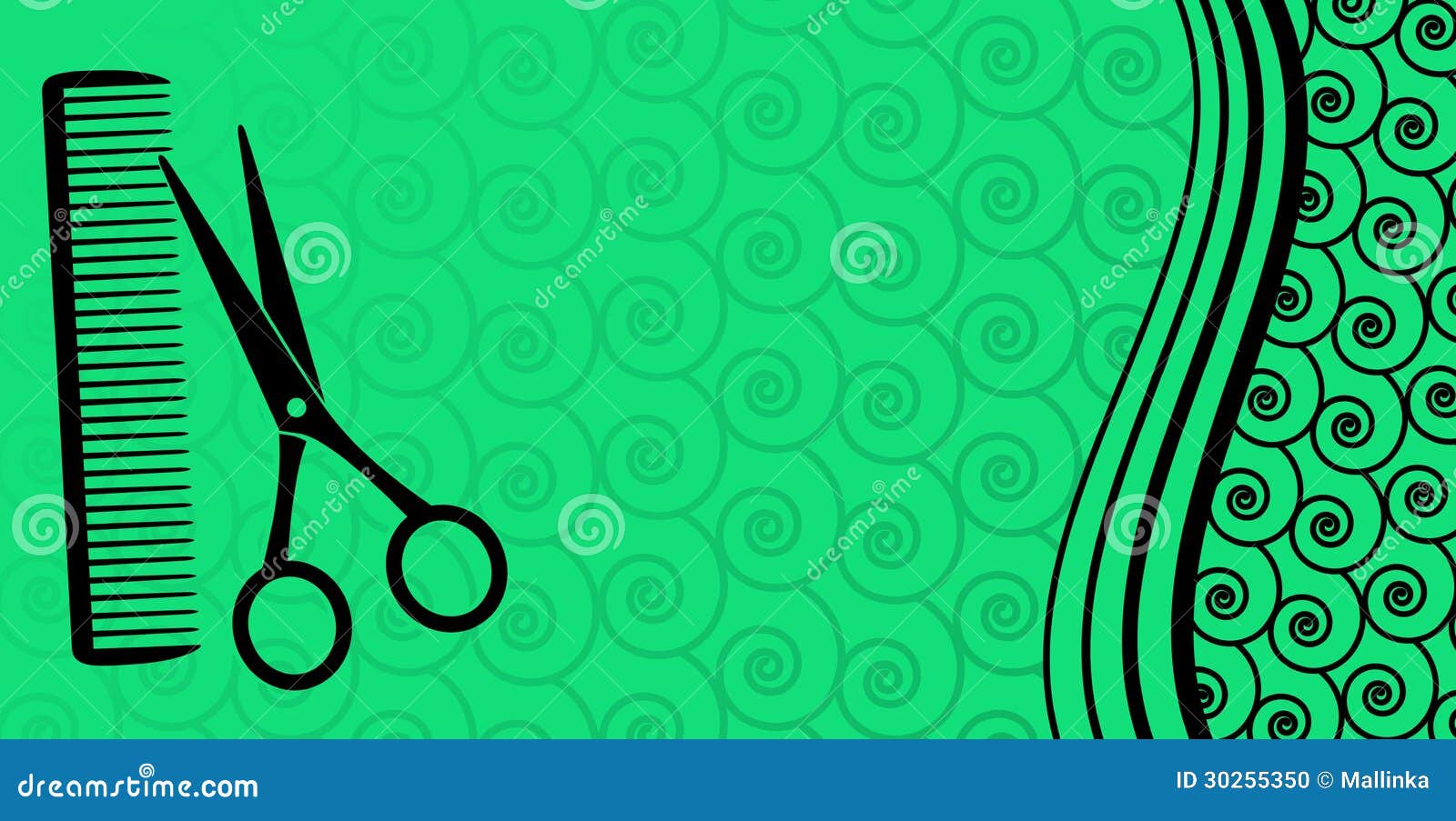 Fond Pour Le Salon De Coiffure Masculin Illustration de Vecteur ...