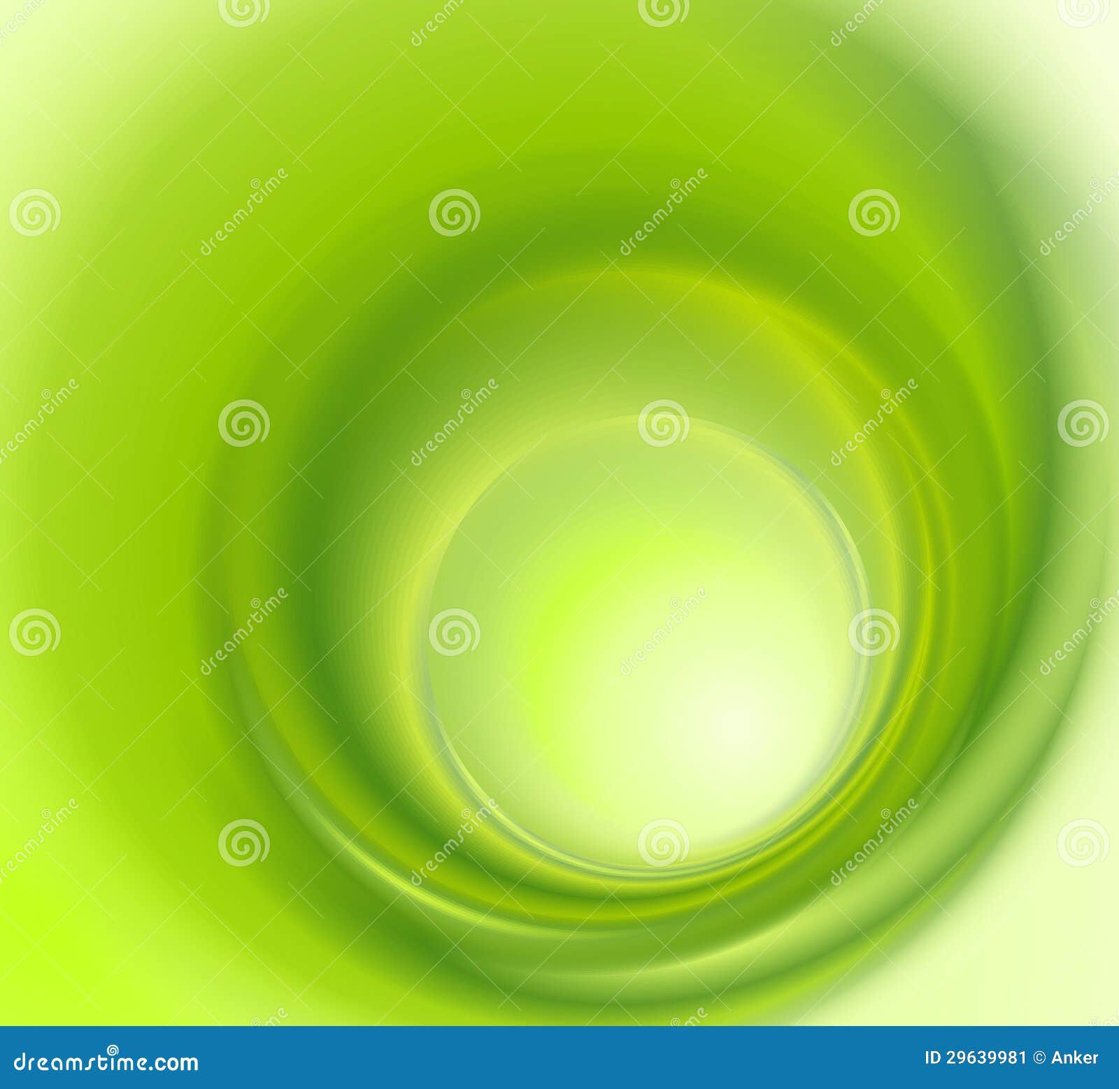 Fond rond vert abstrait illustration stock. Illustration du effet ...