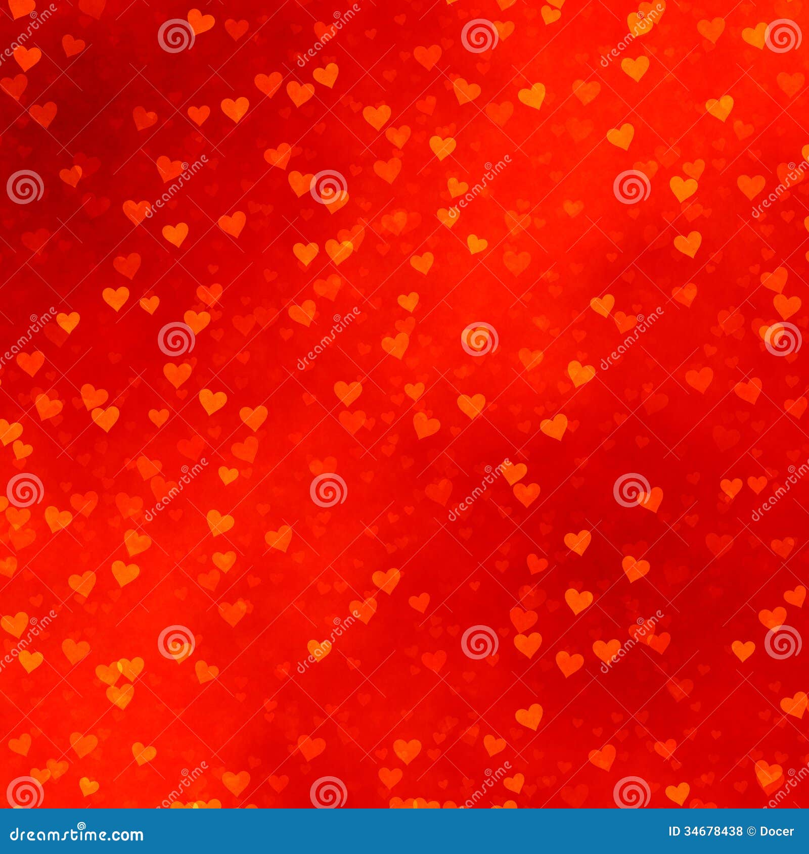 Fond Rouge De Coeurs De Saint-Valentin. Texture De Grunge D'amour ...