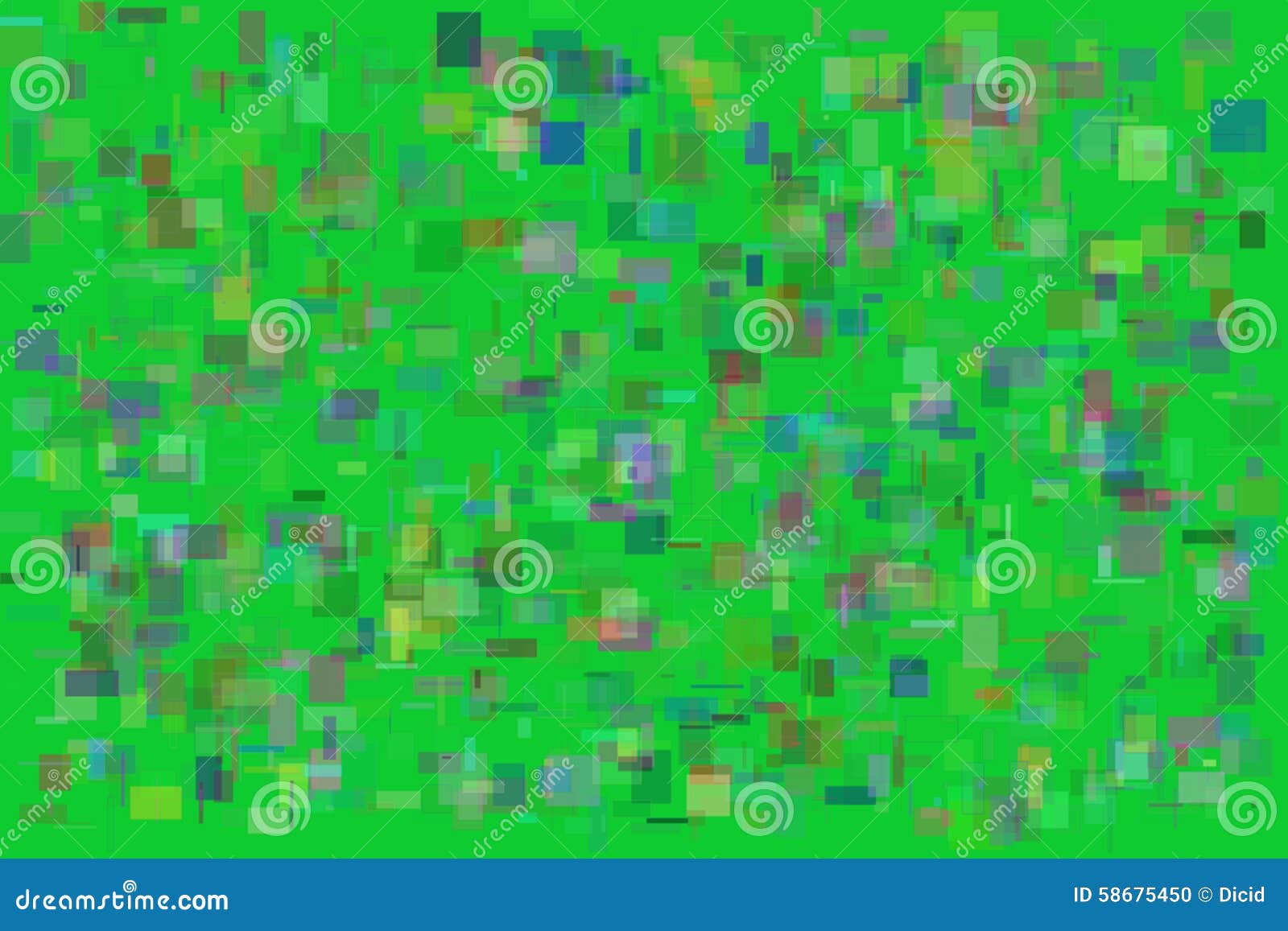 Fond vert de rectangles illustration stock. Illustration du vert - 58675450