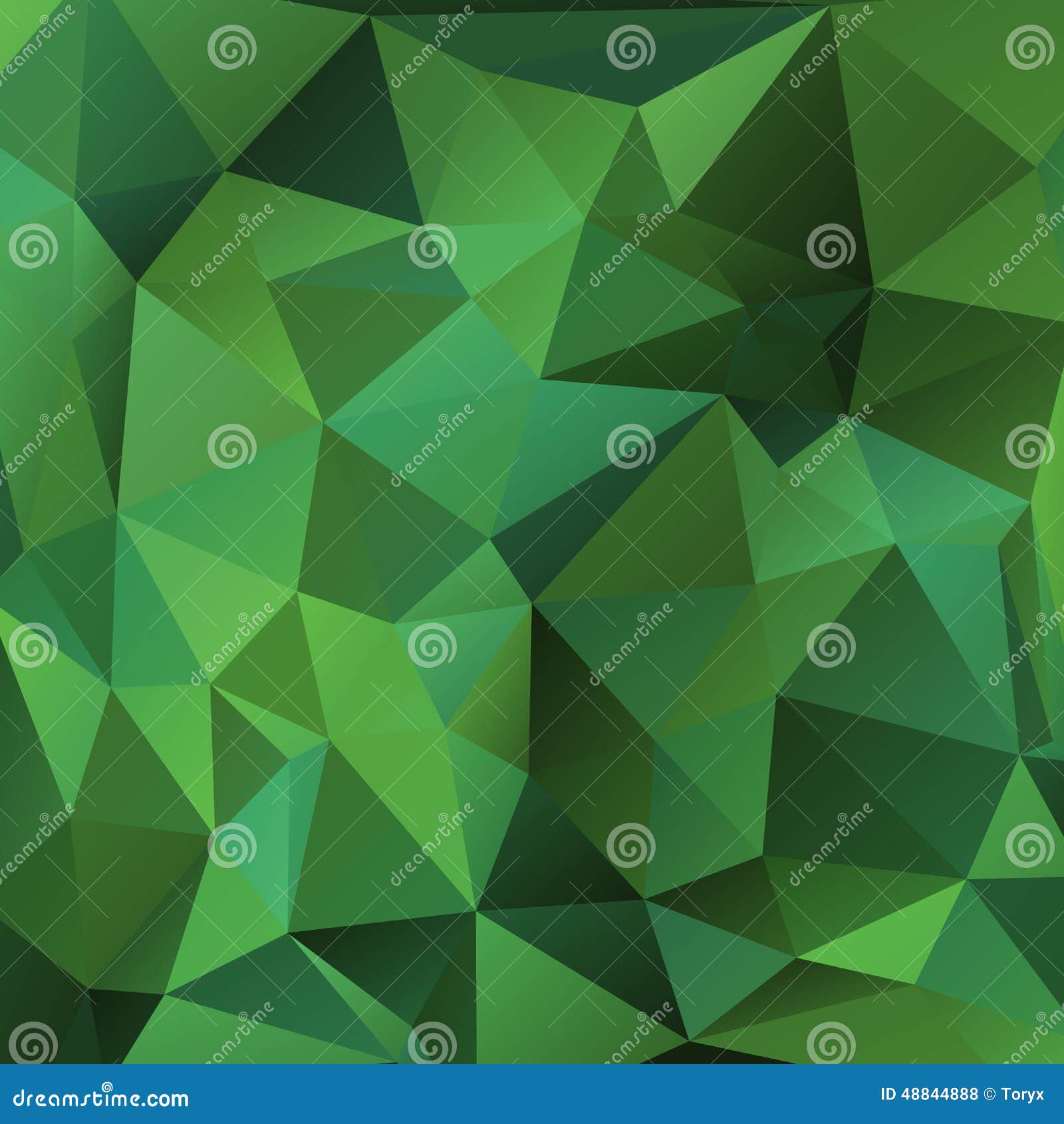 Fond vert de triangles illustration de vecteur. Illustration du ...