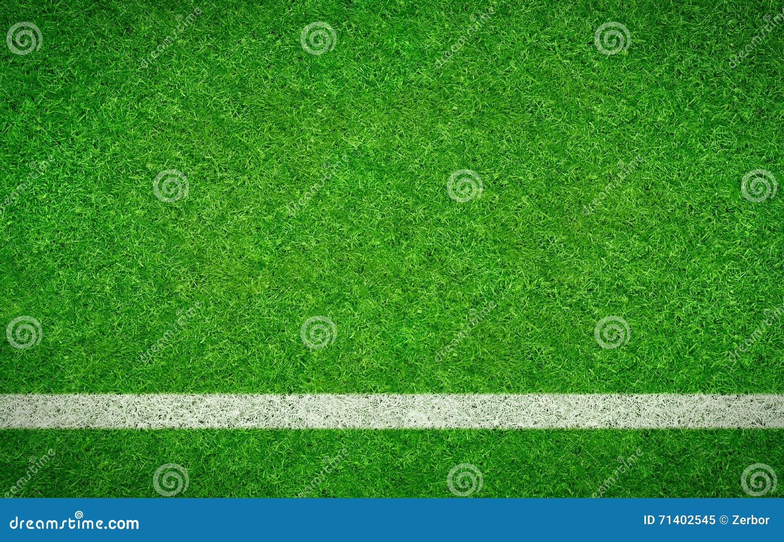 Fond Vert Du Football Avec Un Trait Horizontal Image stock - Image du ...