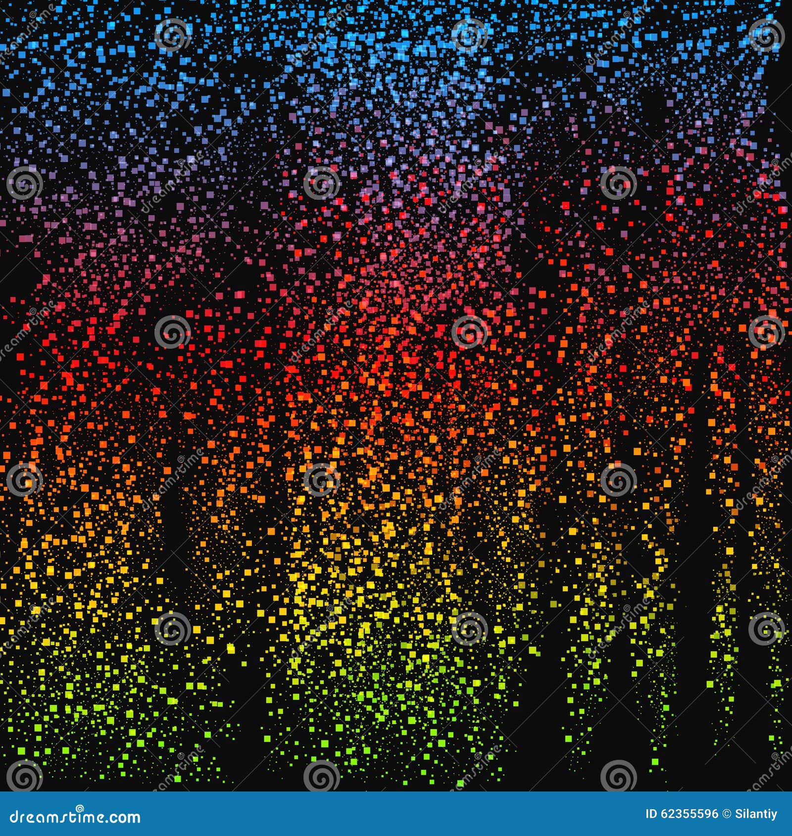 Fondo abstracto abigarrado ilustración del vector. Ilustración de ...