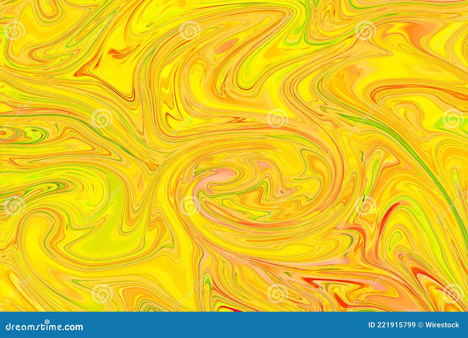 Fondo Abstracto Amarillo Hecho De Formas Curvas Entrelazadas Imagen de ...