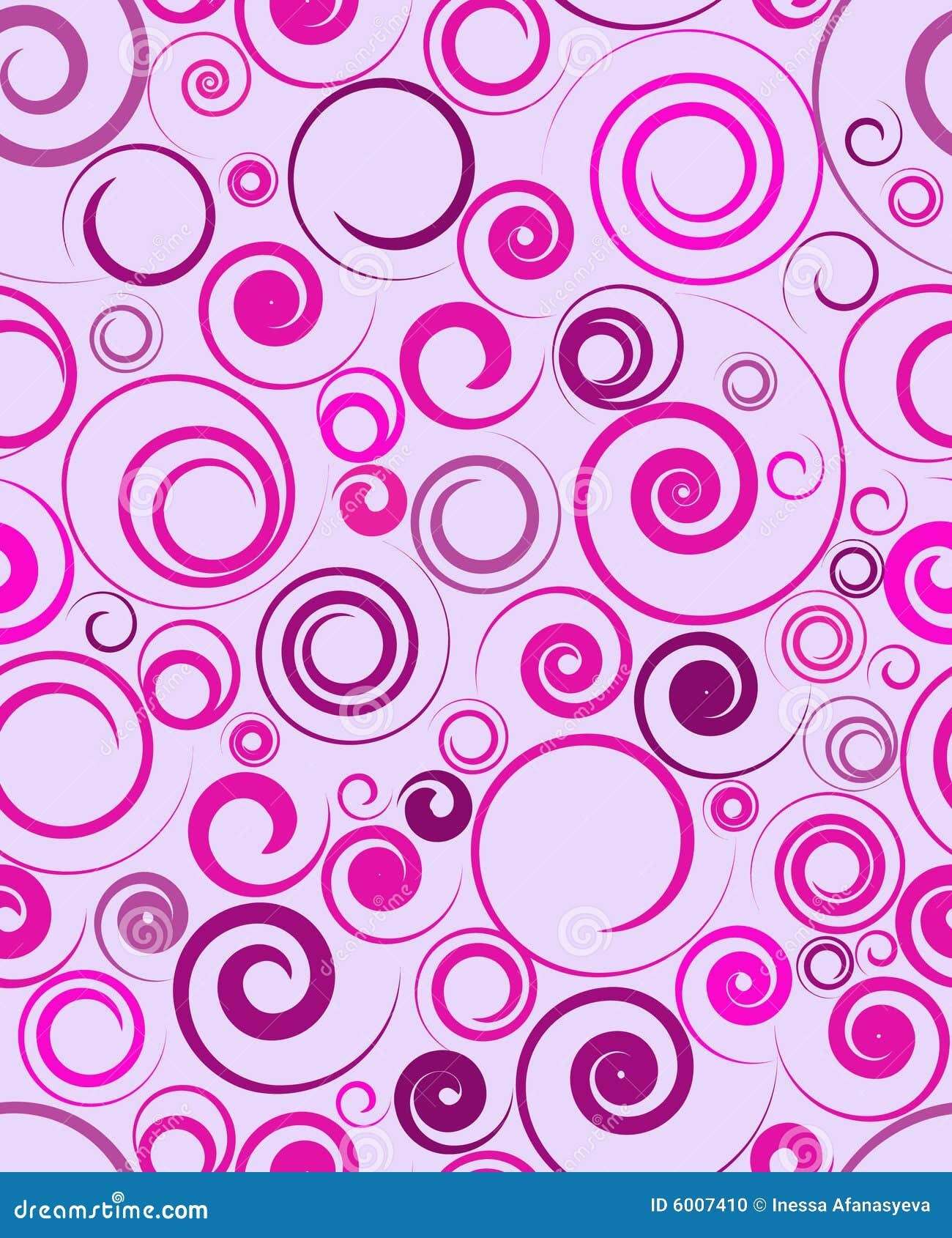 Fondo Abstracto Con Espirales. Illustrat Del Vector Ilustración del ...