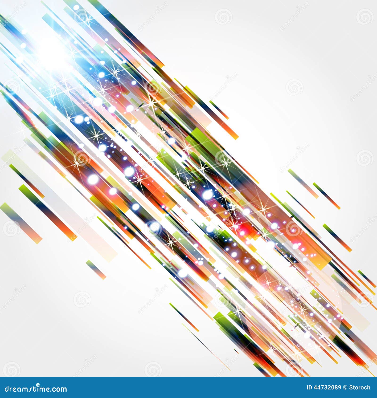 Fondo Abstracto Con Las Líneas Rectas Ilustración del Vector ...