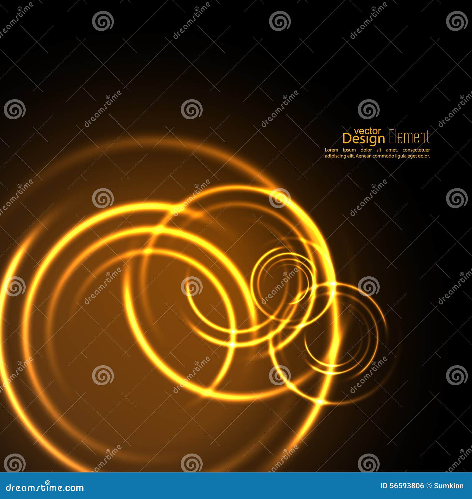 Fondo Abstracto Con Remolinar Luminoso Ilustración del Vector ...