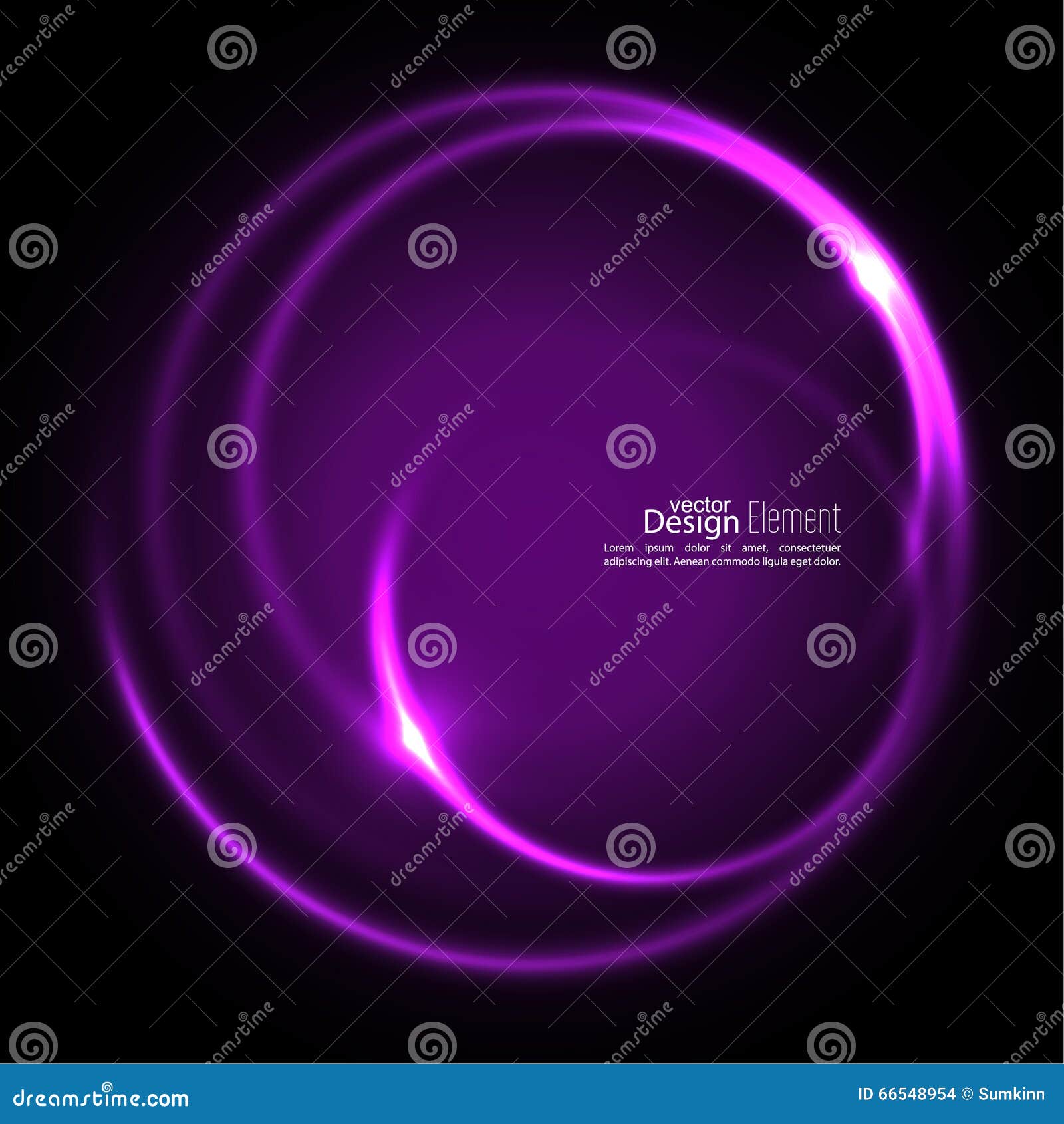 Fondo Abstracto Con Remolinar Luminoso Ilustración del Vector ...