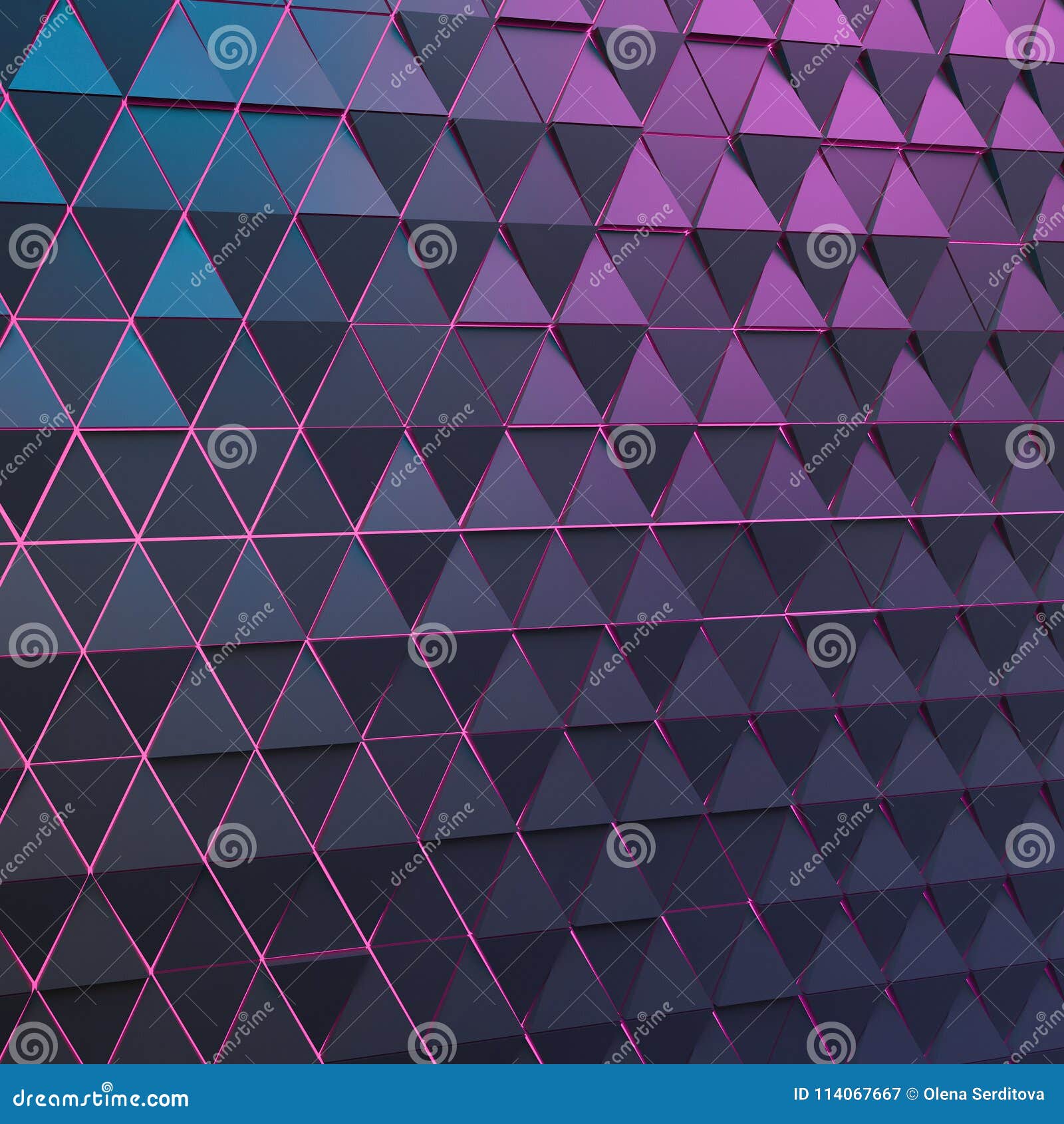 Fondo Abstracto De La Forma Poligonal Stock de ilustración ...