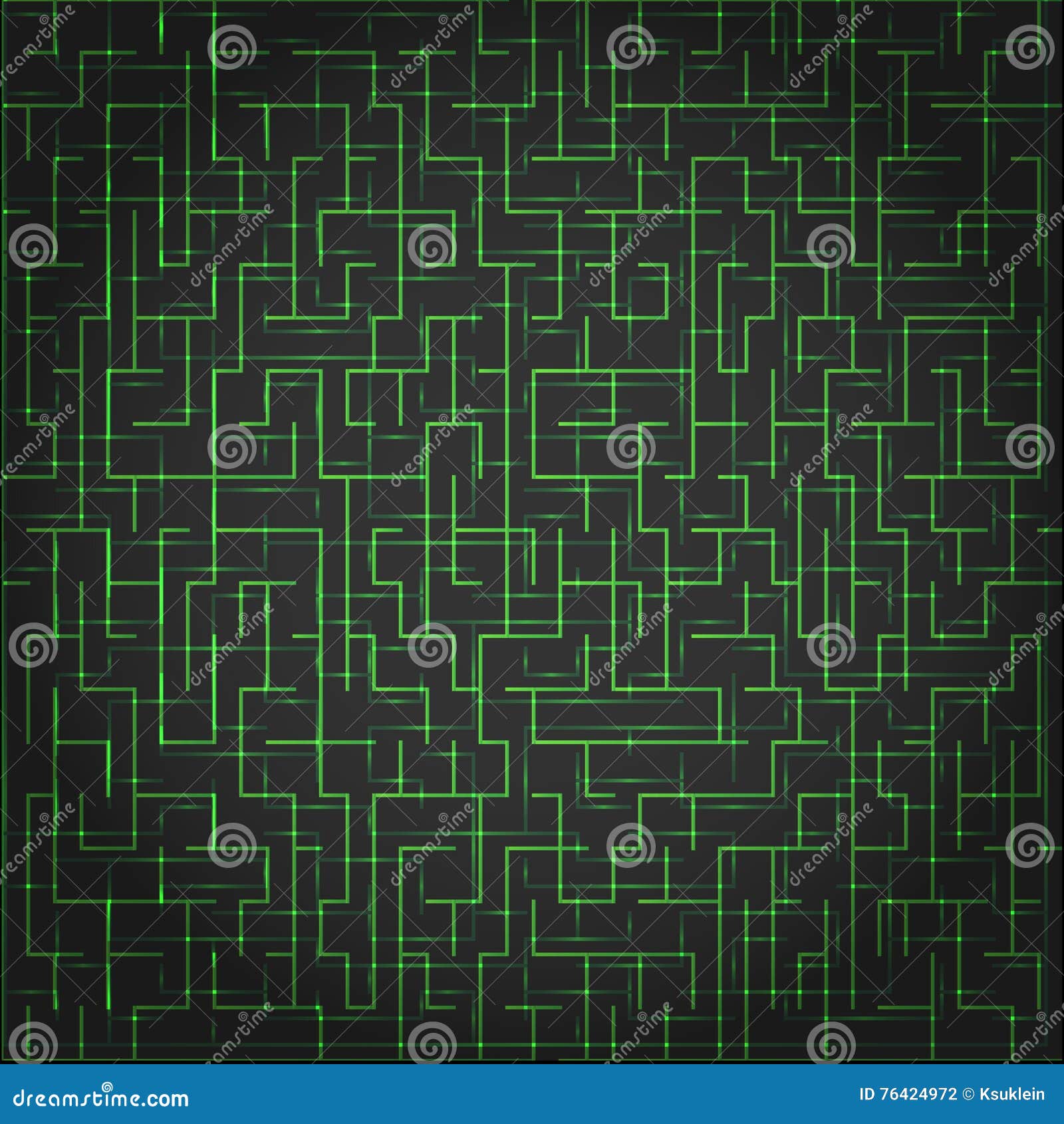 Fondo Abstracto De La Tecnología Del Vector, Laberinto Digital ...