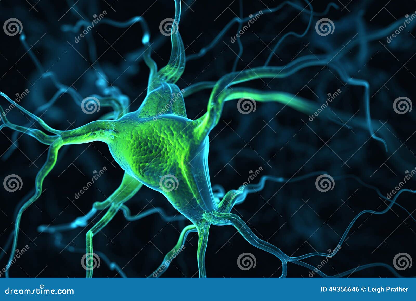 Fondo Abstracto De Las Neuronas Stock de ilustración - Ilustración de ...