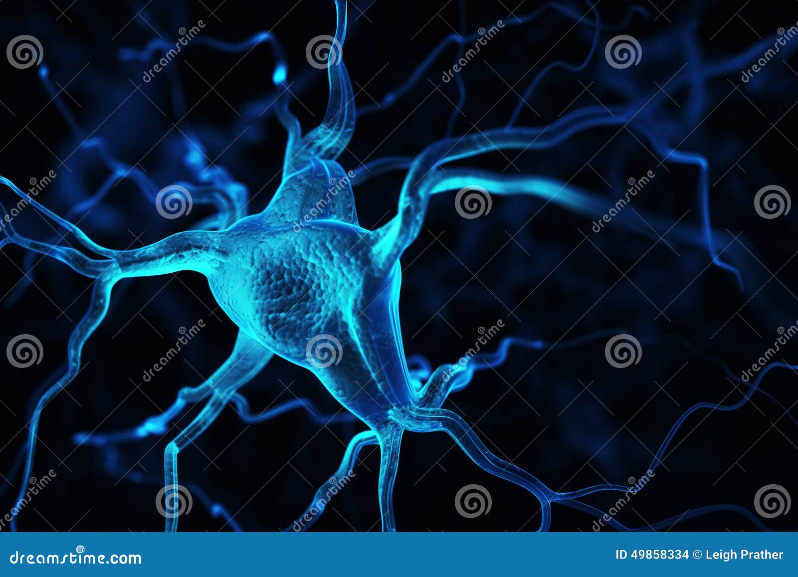 Fondo Abstracto De Las Neuronas Stock de ilustración - Ilustración de ...