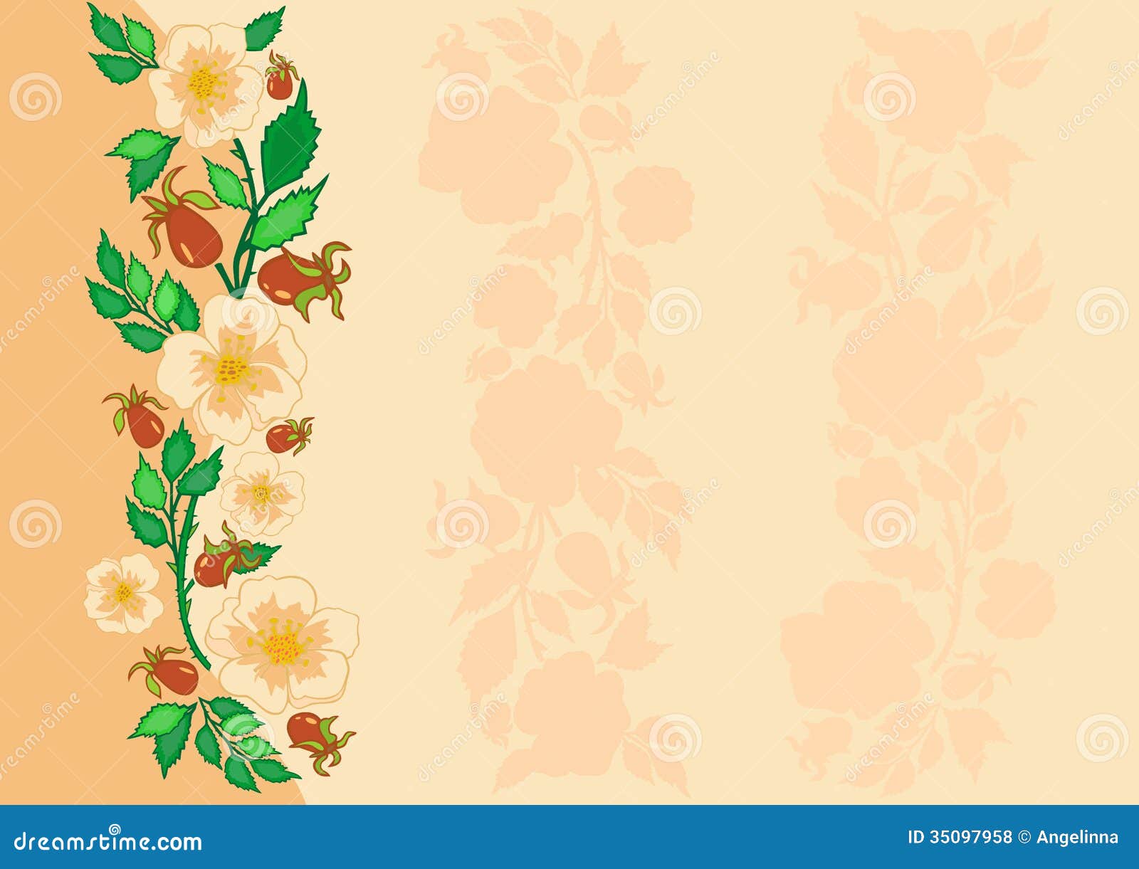 Fondo Abstracto De Las Rosas Ilustración del Vector - Ilustración de ...