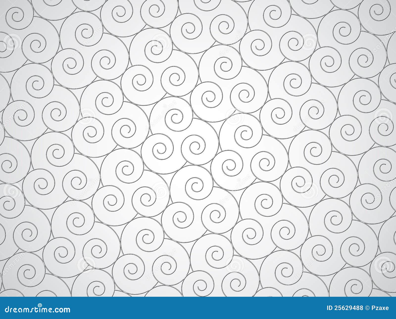 Fondo Abstracto De Los Espirales Del Vector Ilustración del Vector ...