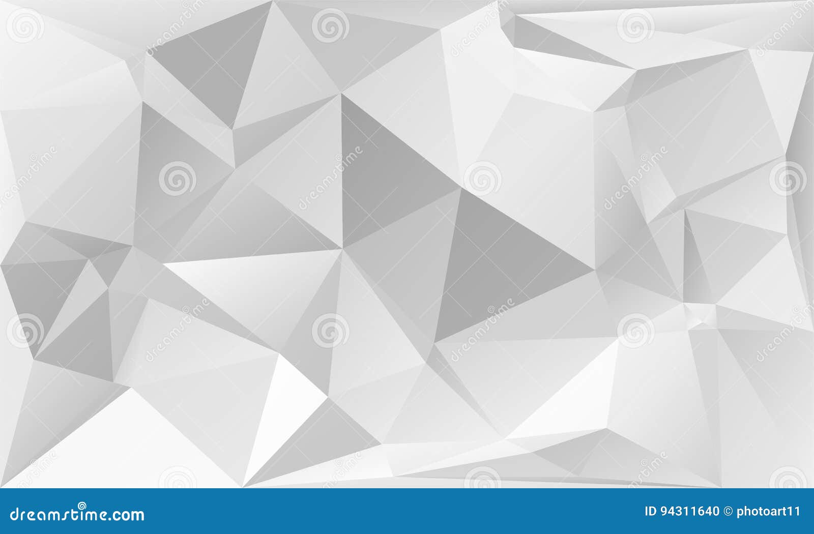 Fondo Abstracto De Los Triángulos - Blanco Gris Ilustración del Vector ...